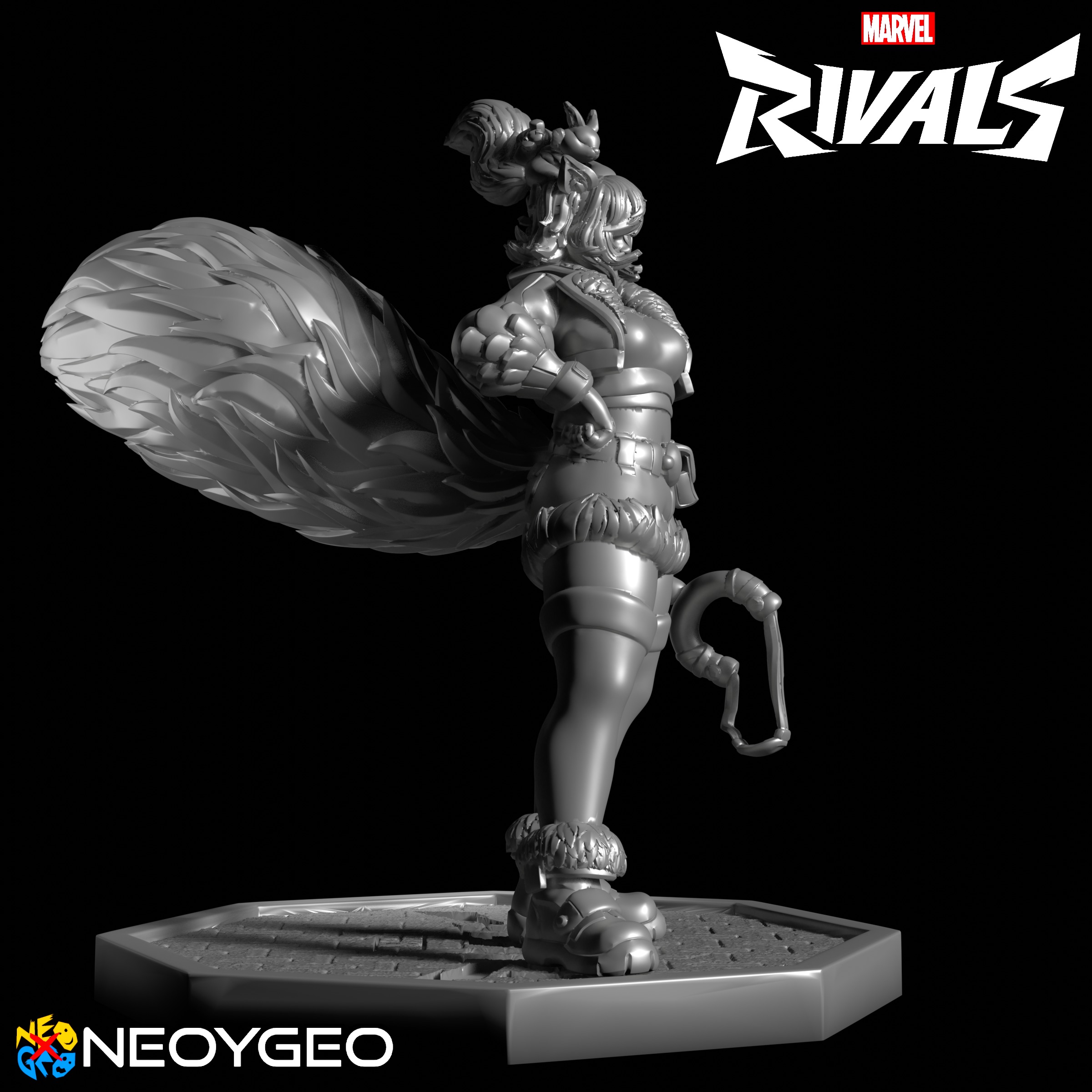 SQUIRREL GIRL - MARVEL RIVALS 3D model 3D printable | CGTrader