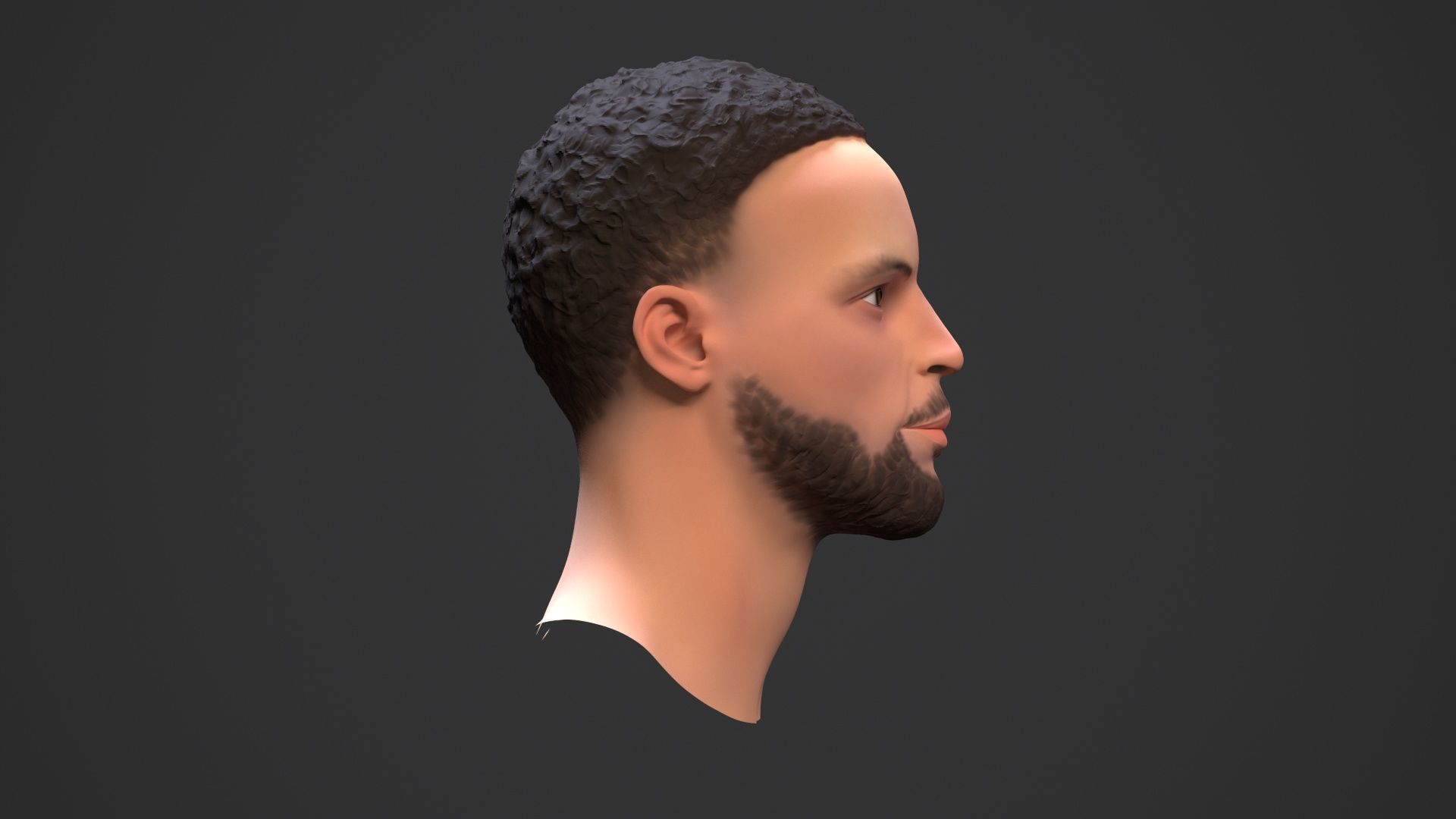 Steph Curry free VR / AR / low-poly 3D model | CGTrader