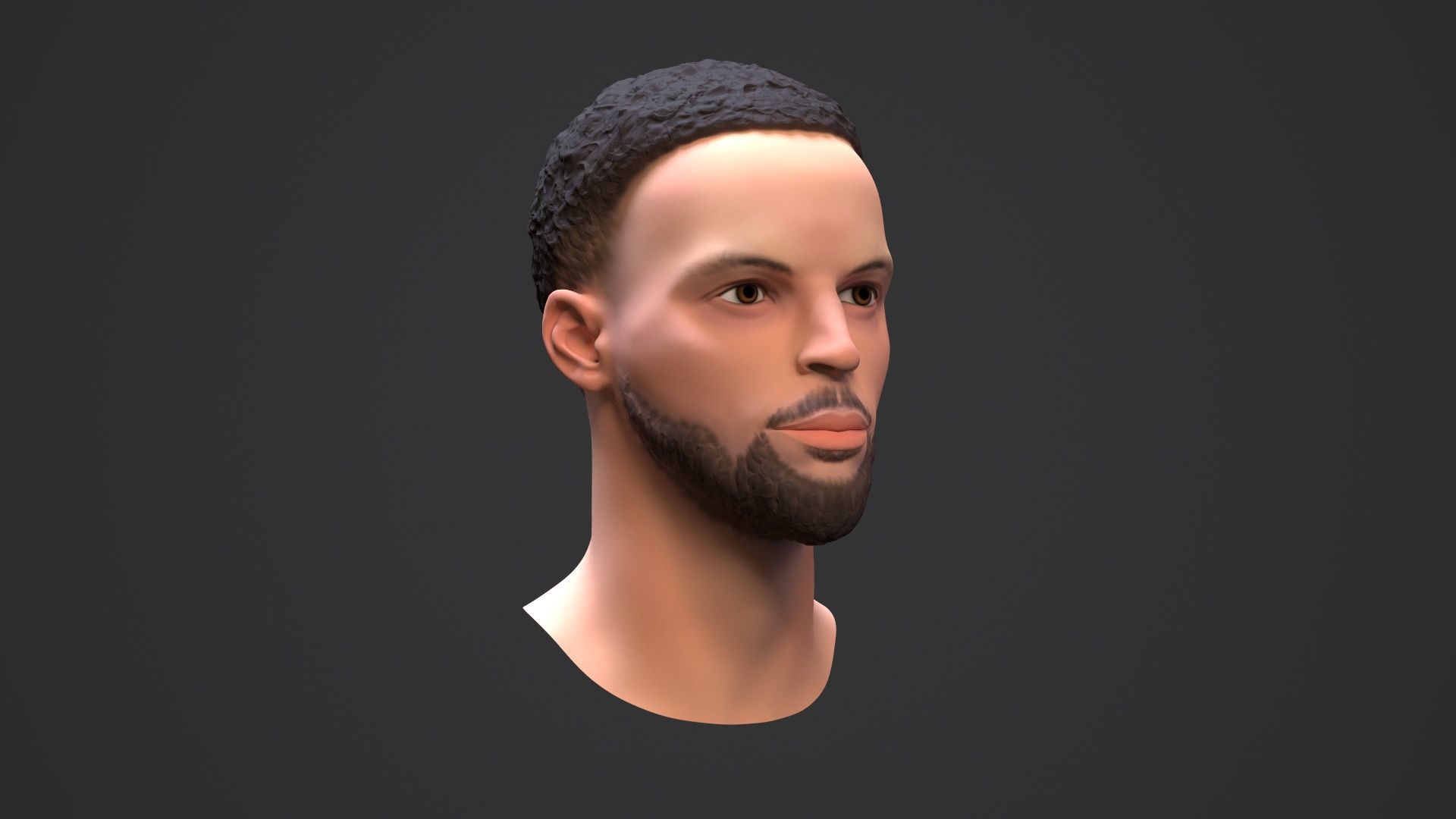 Steph Curry free VR / AR / low-poly 3D model | CGTrader