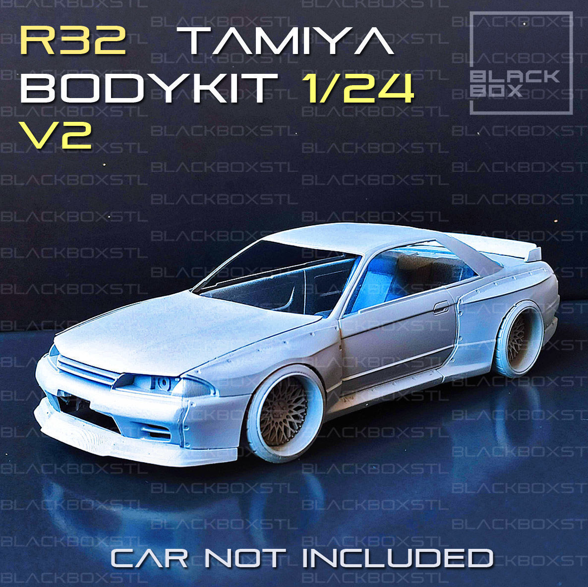 GTR R32 BODYKIT V2 For tamiya 1-24th scale 3D model 3D printable | CGTrader