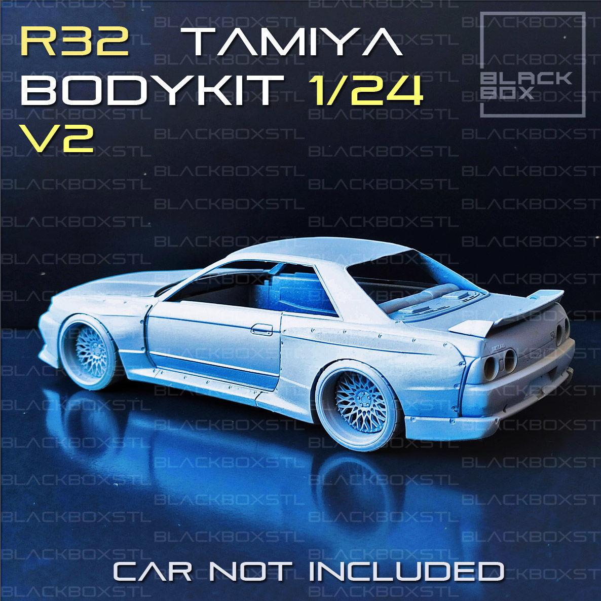 GTR R32 BODYKIT V2 For tamiya 1-24th scale 3D model 3D printable | CGTrader