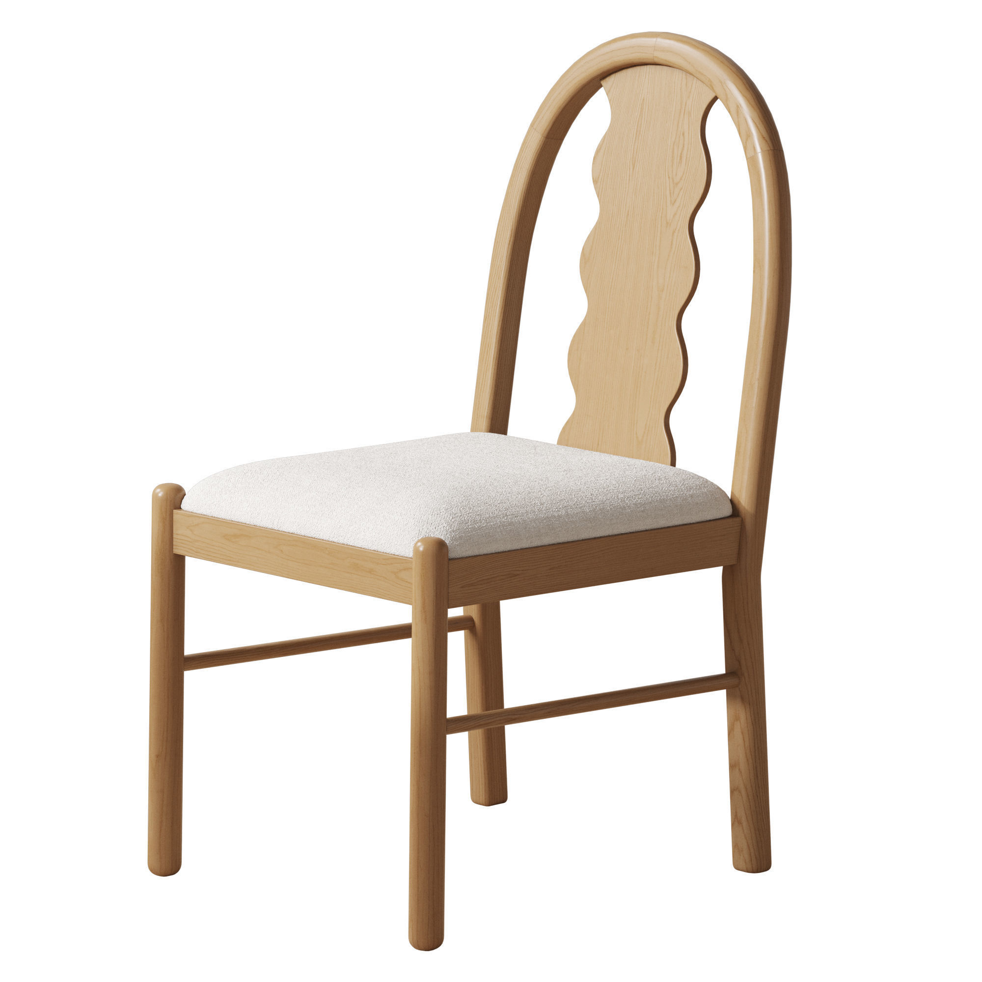 Karine Dining Table and Florent Dining Chair 3D model | CGTrader