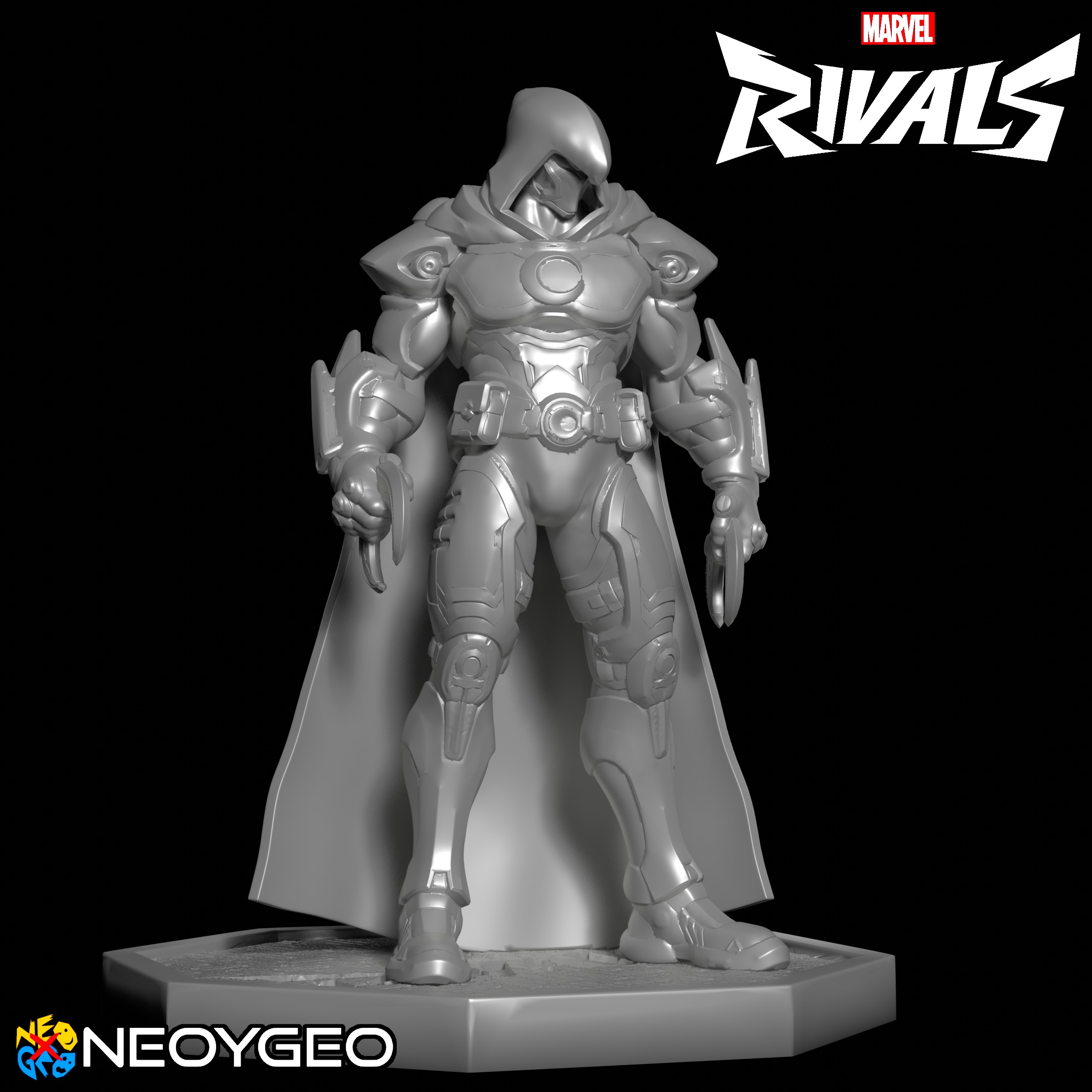 MOON KNIGHT - MARVEL RIVALS 3D model 3D printable | CGTrader