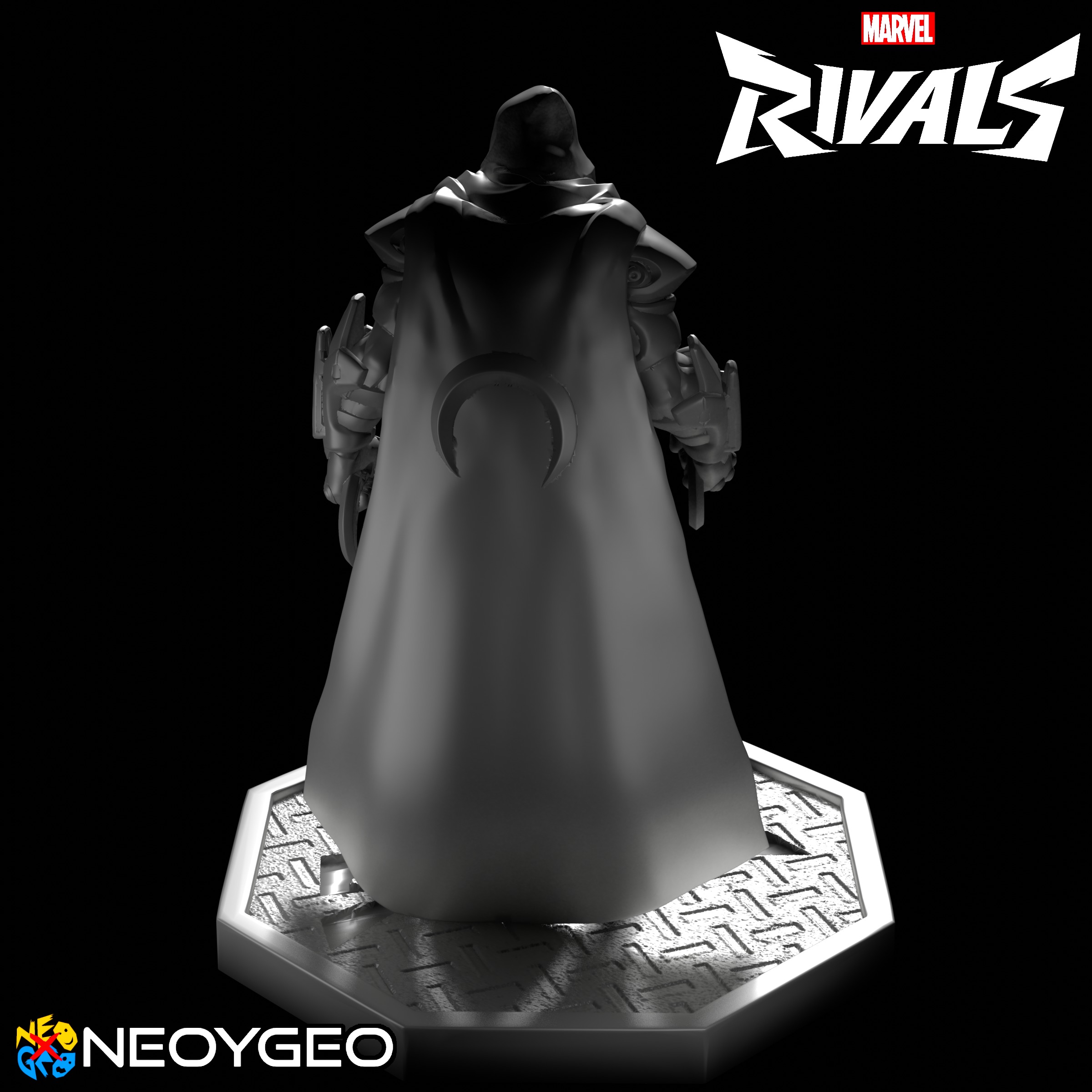 MOON KNIGHT - MARVEL RIVALS 3D model 3D printable | CGTrader