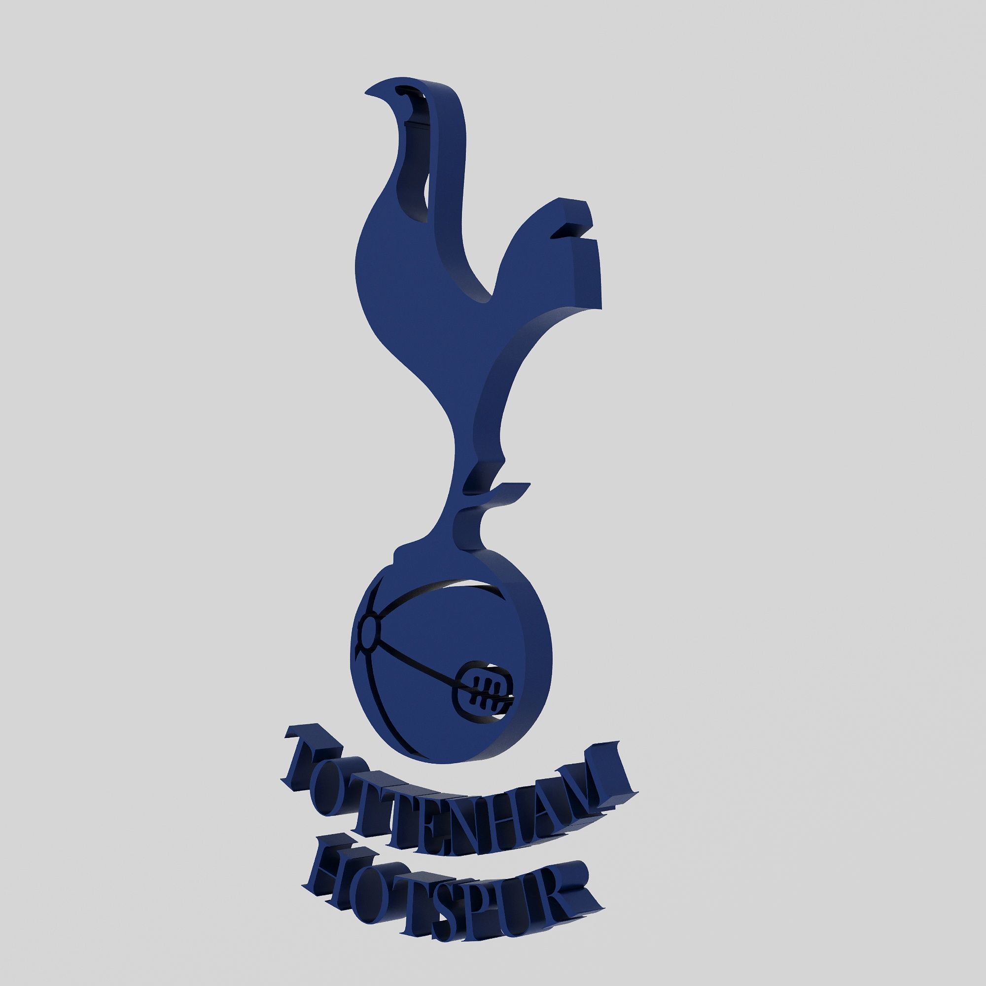 Tottenham Hotspur Football Club 3D model 3D printable | CGTrader