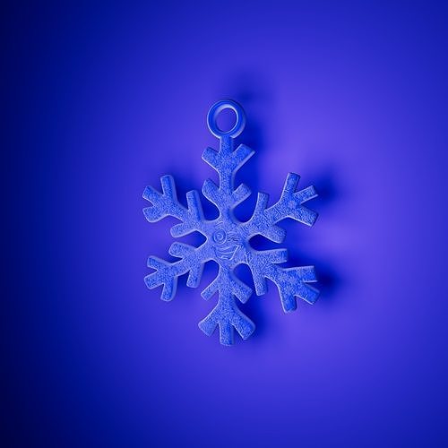 Snowflake2 free 3D model 3D printable | CGTrader