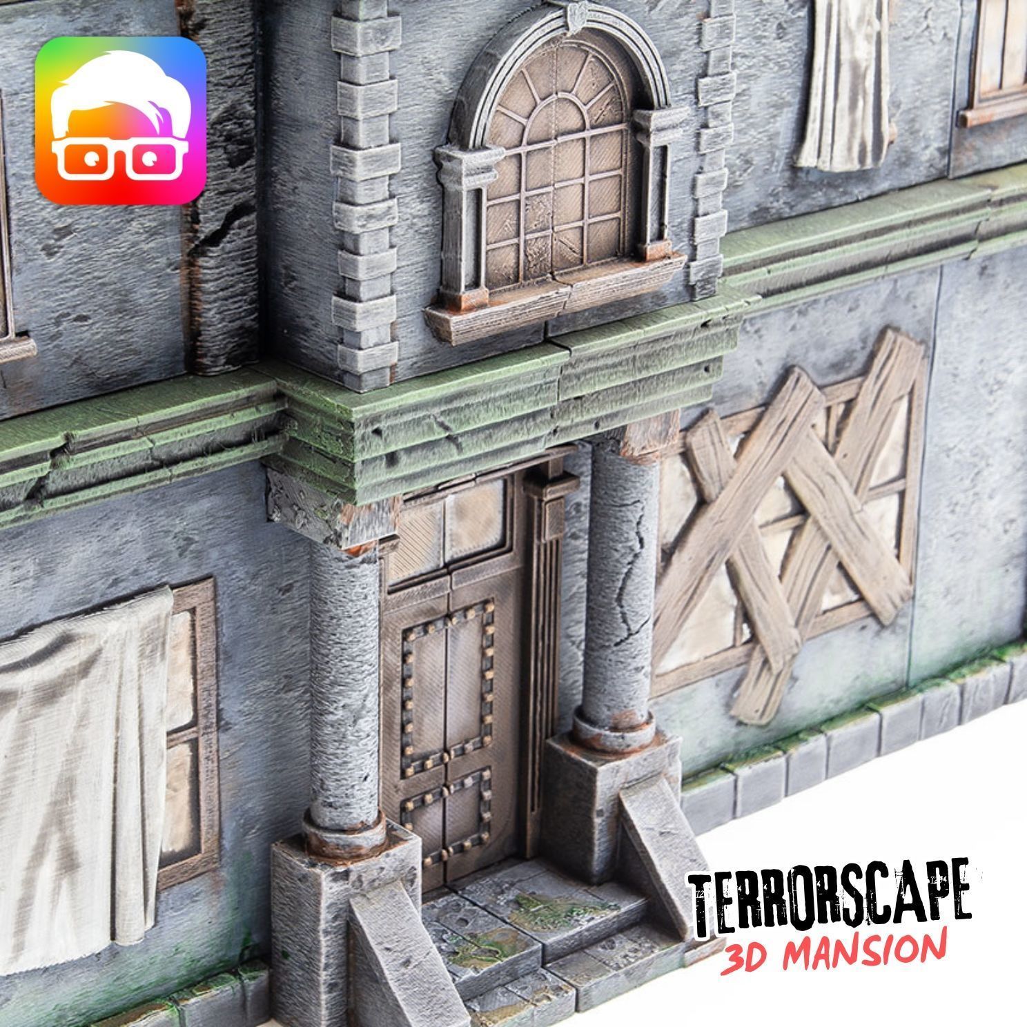 3D printable Mansion for Terrorscape boardgame 3D model 3D printable ...