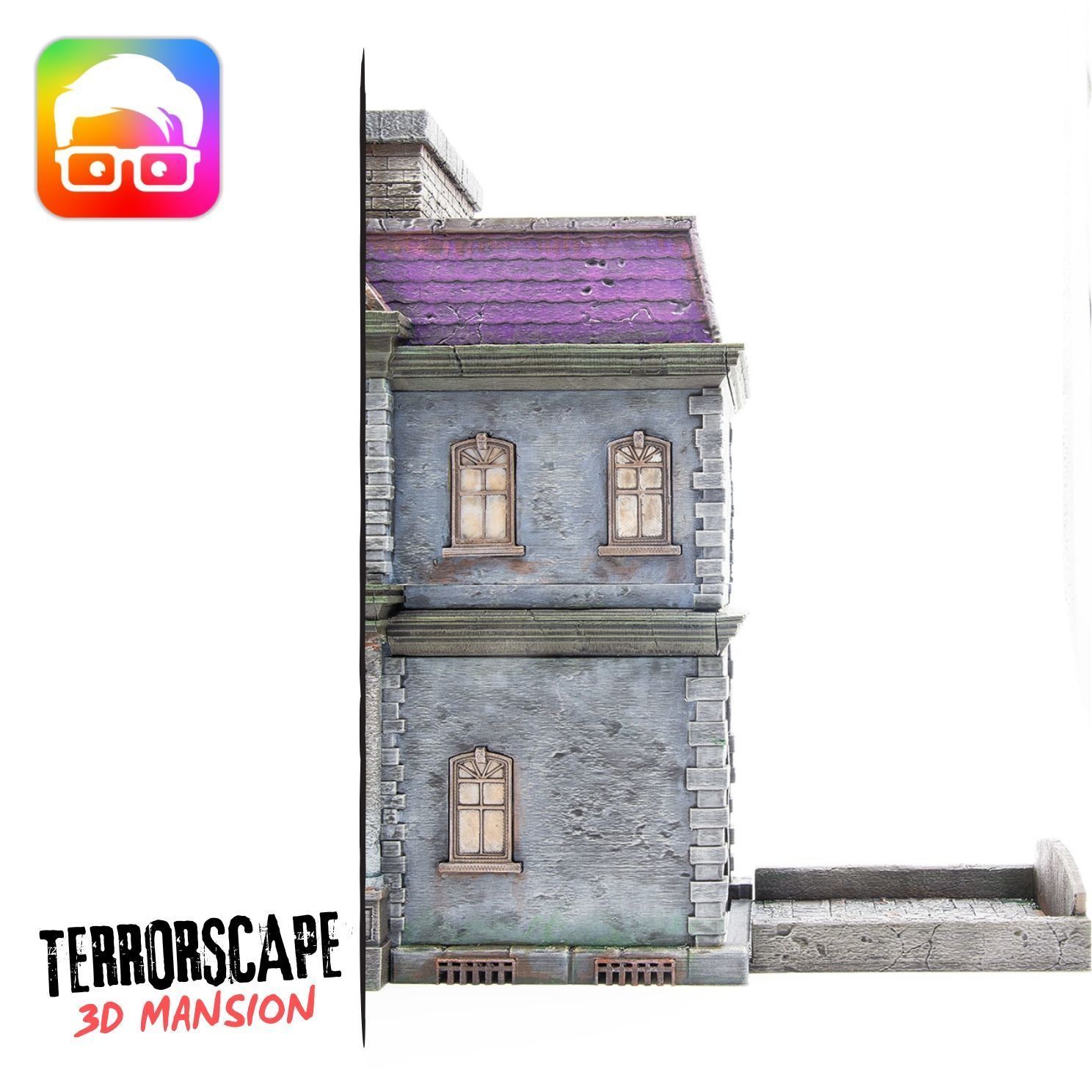 3D printable Mansion for Terrorscape boardgame 3D model 3D printable ...