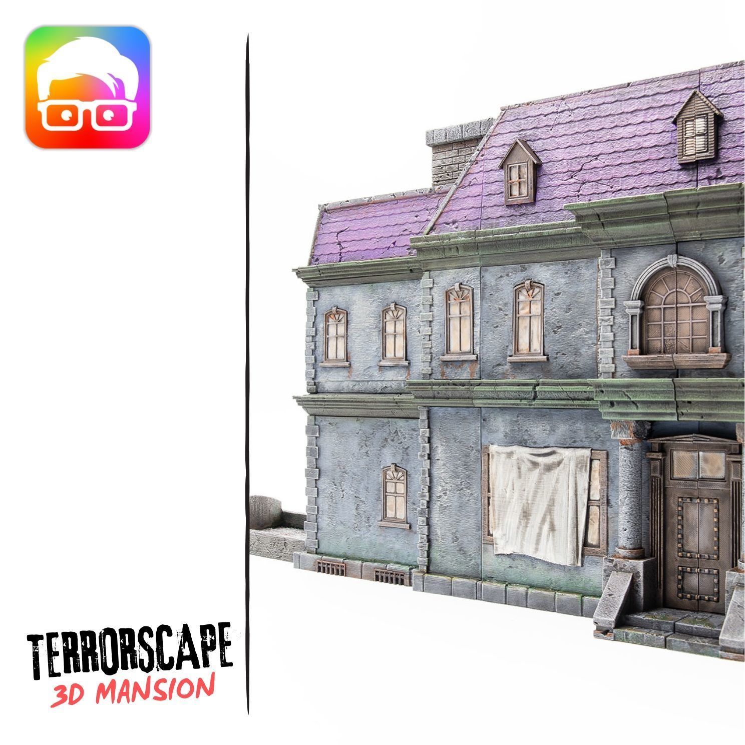 3D printable Mansion for Terrorscape boardgame 3D model 3D printable ...