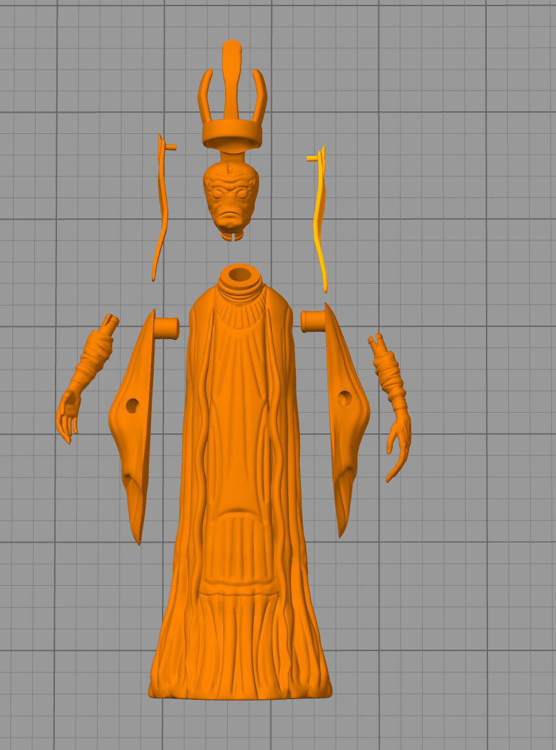 StarWars Nute Gunray 3D model 3D printable | CGTrader