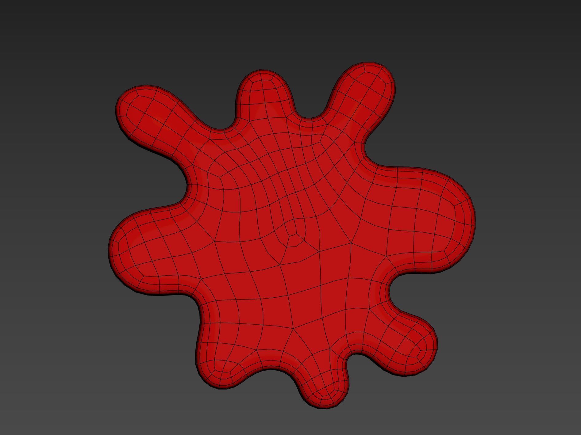 Blood Stain 3D model | CGTrader
