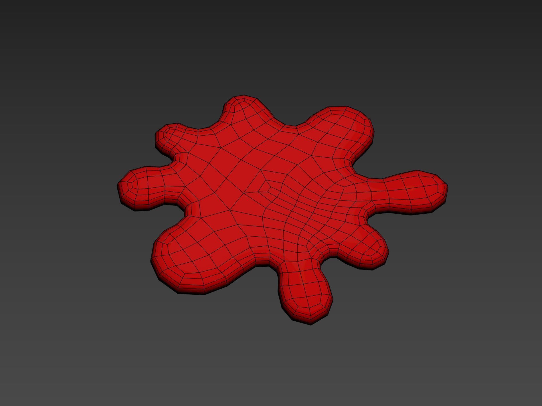Blood Stain 3D model | CGTrader
