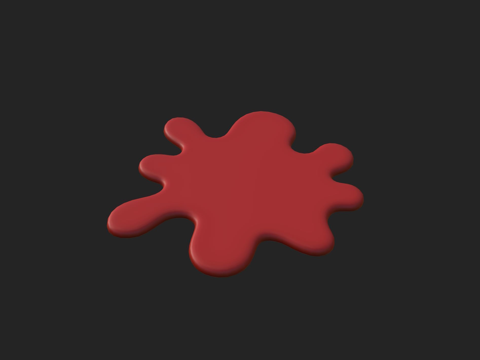 Blood Stain 3D model | CGTrader
