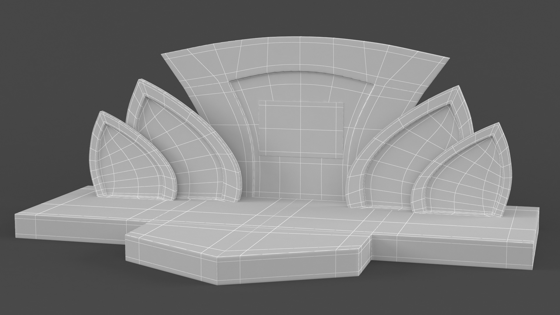 Empty Stage Design free 3D model | CGTrader