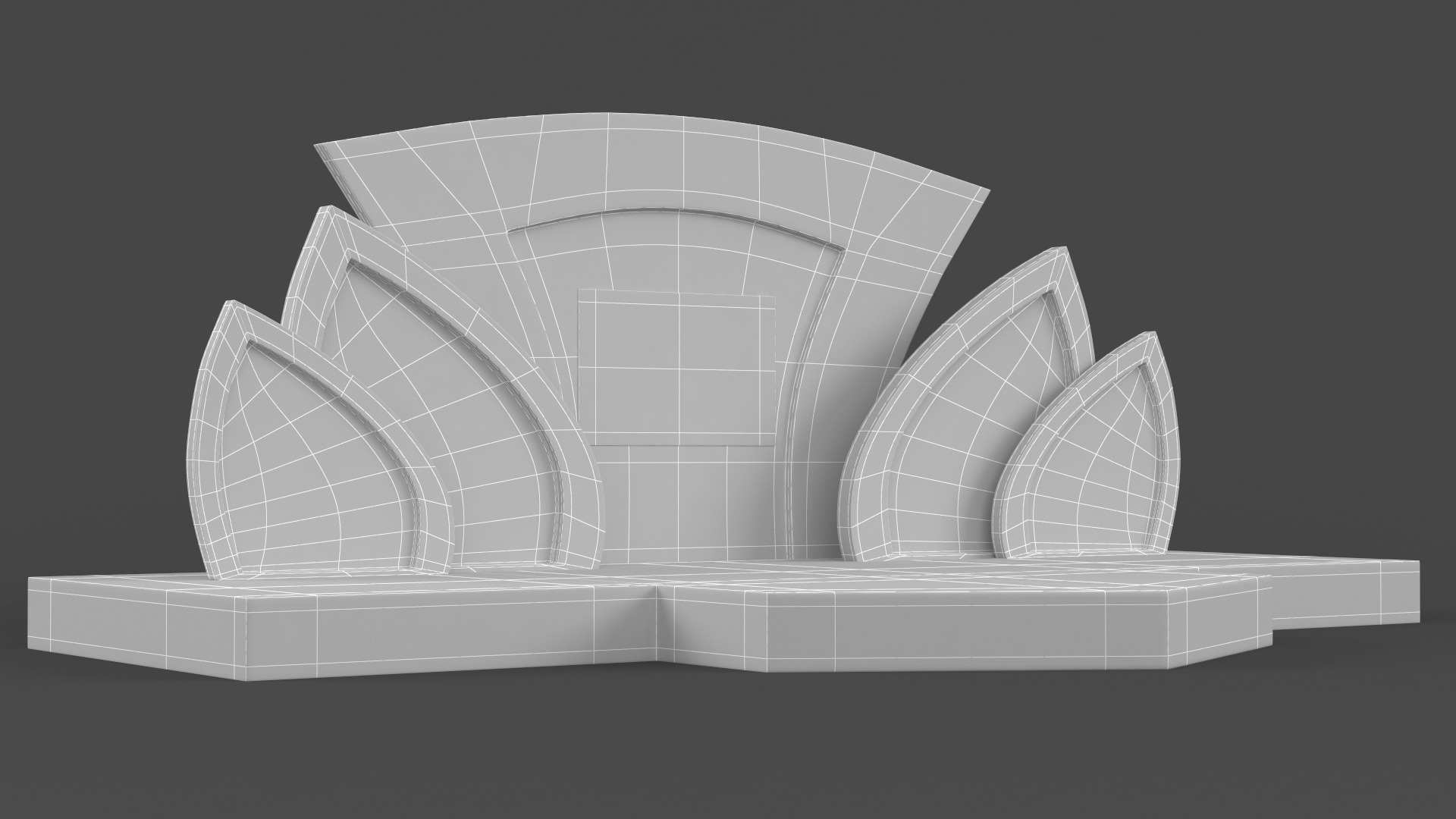 Empty Stage Design free 3D model | CGTrader