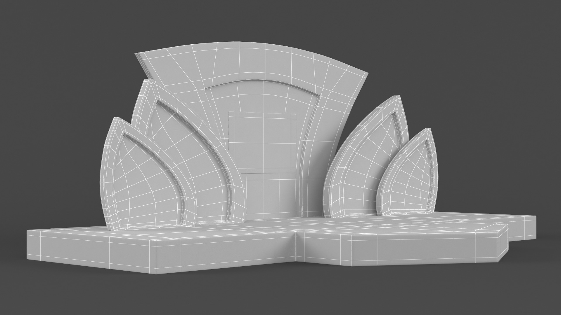 Empty Stage Design free 3D model | CGTrader