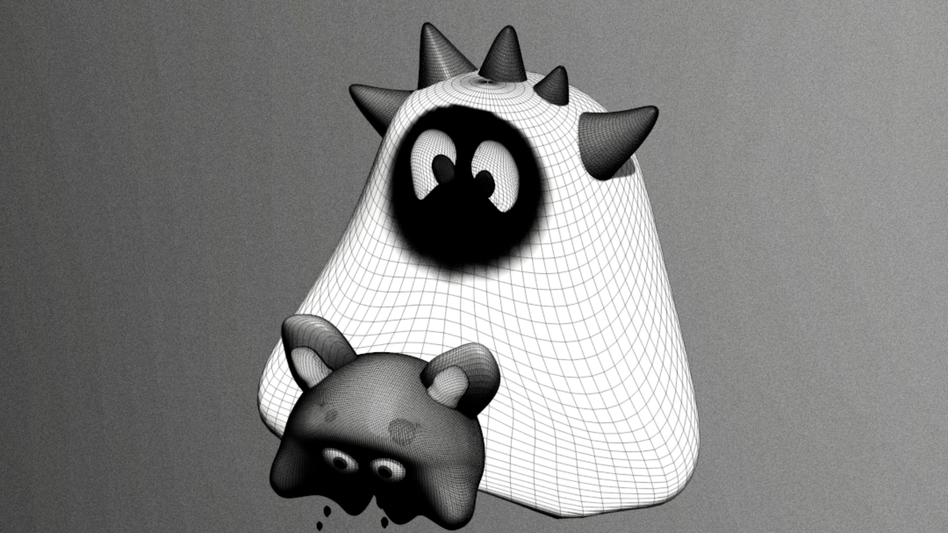 Baby ghost crying 3D model | CGTrader