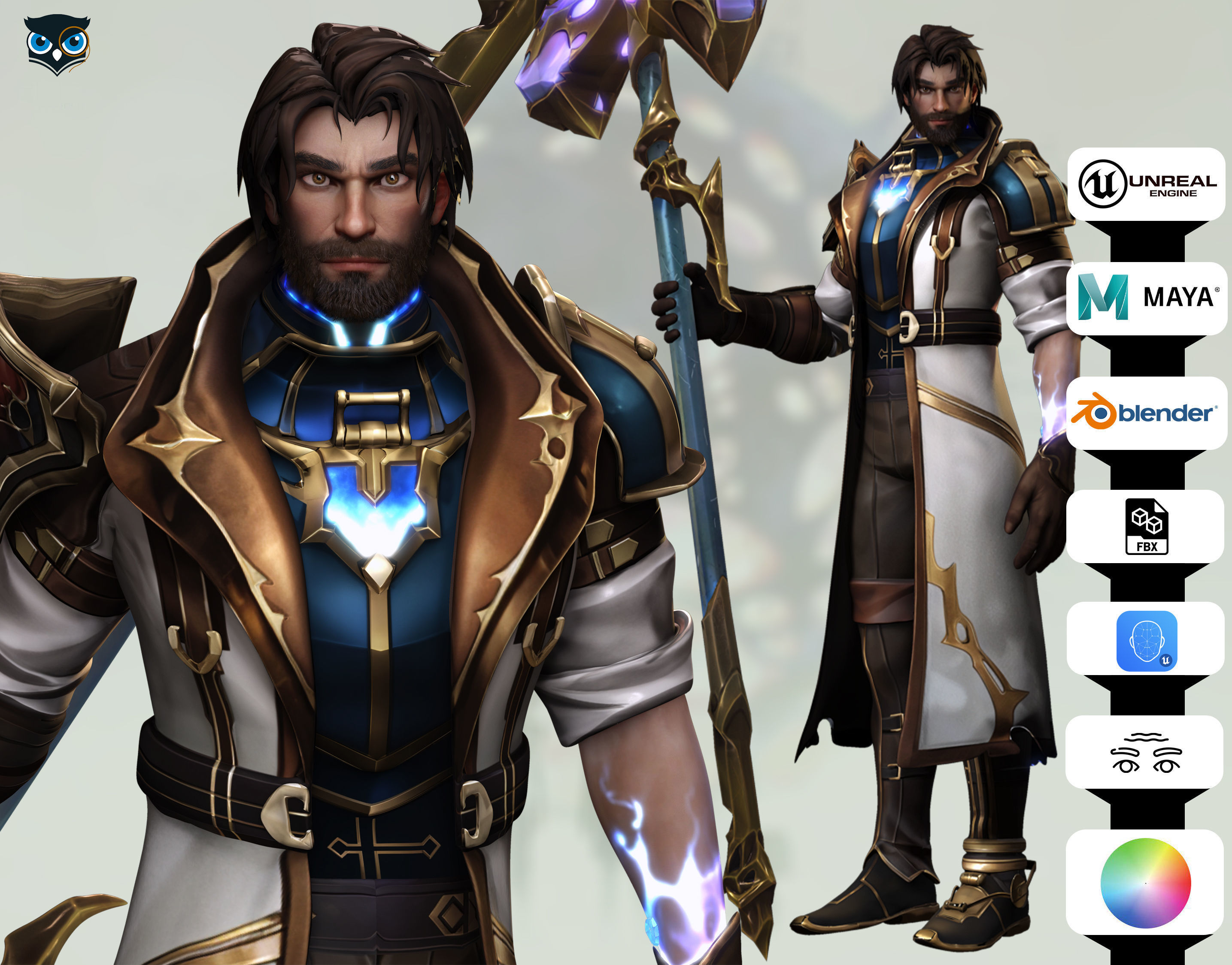3D model Survivor Jayce Arcane 2 VR / AR / low-poly | CGTrader