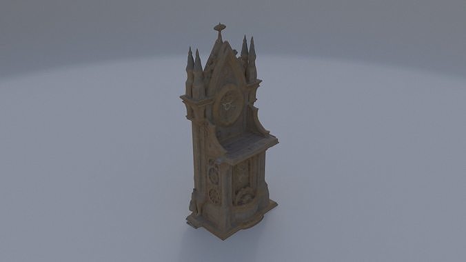 Intricate Castle Clockwork 3D model | CGTrader