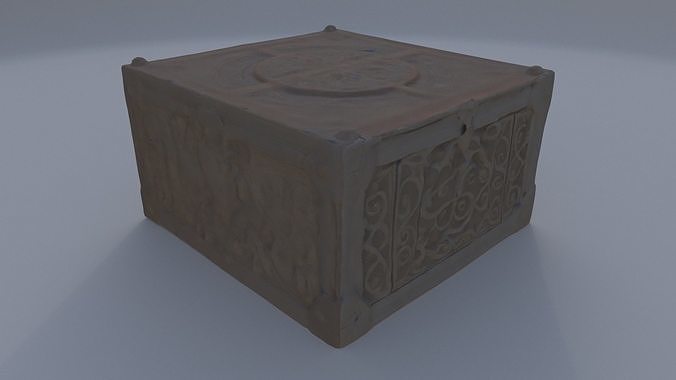 Wrought Iron Puzzle Box 3D model | CGTrader