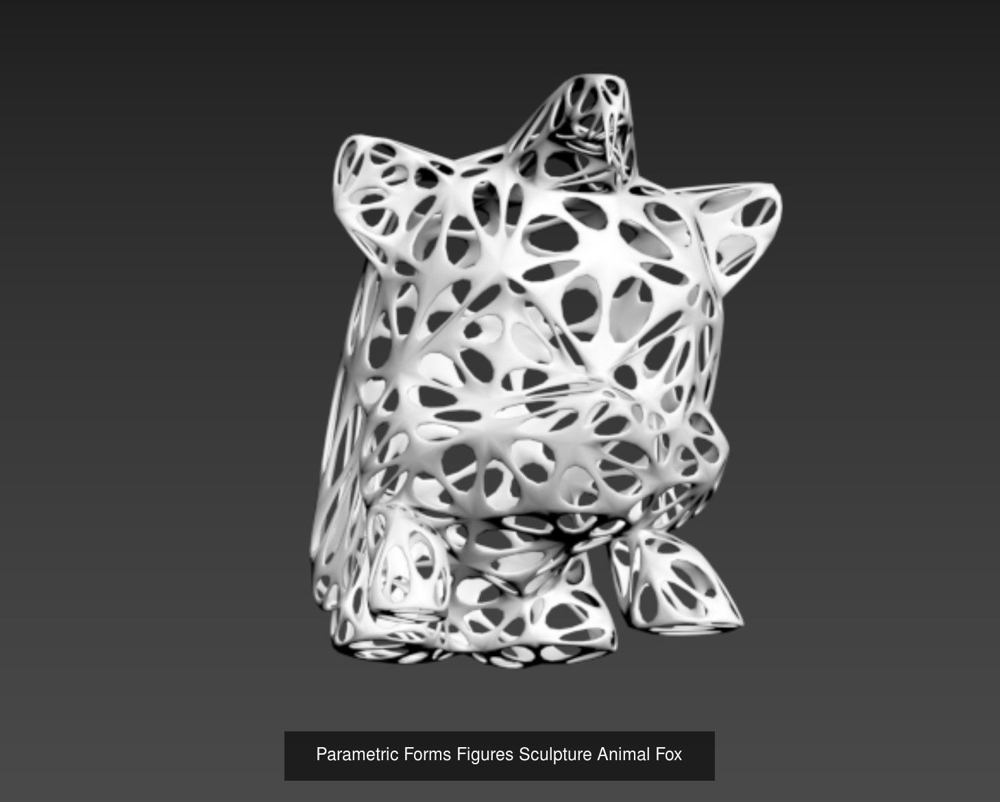 Parametric Forms Figures Sculptures Animals 3D Model Collection 3D printable | CGTrader