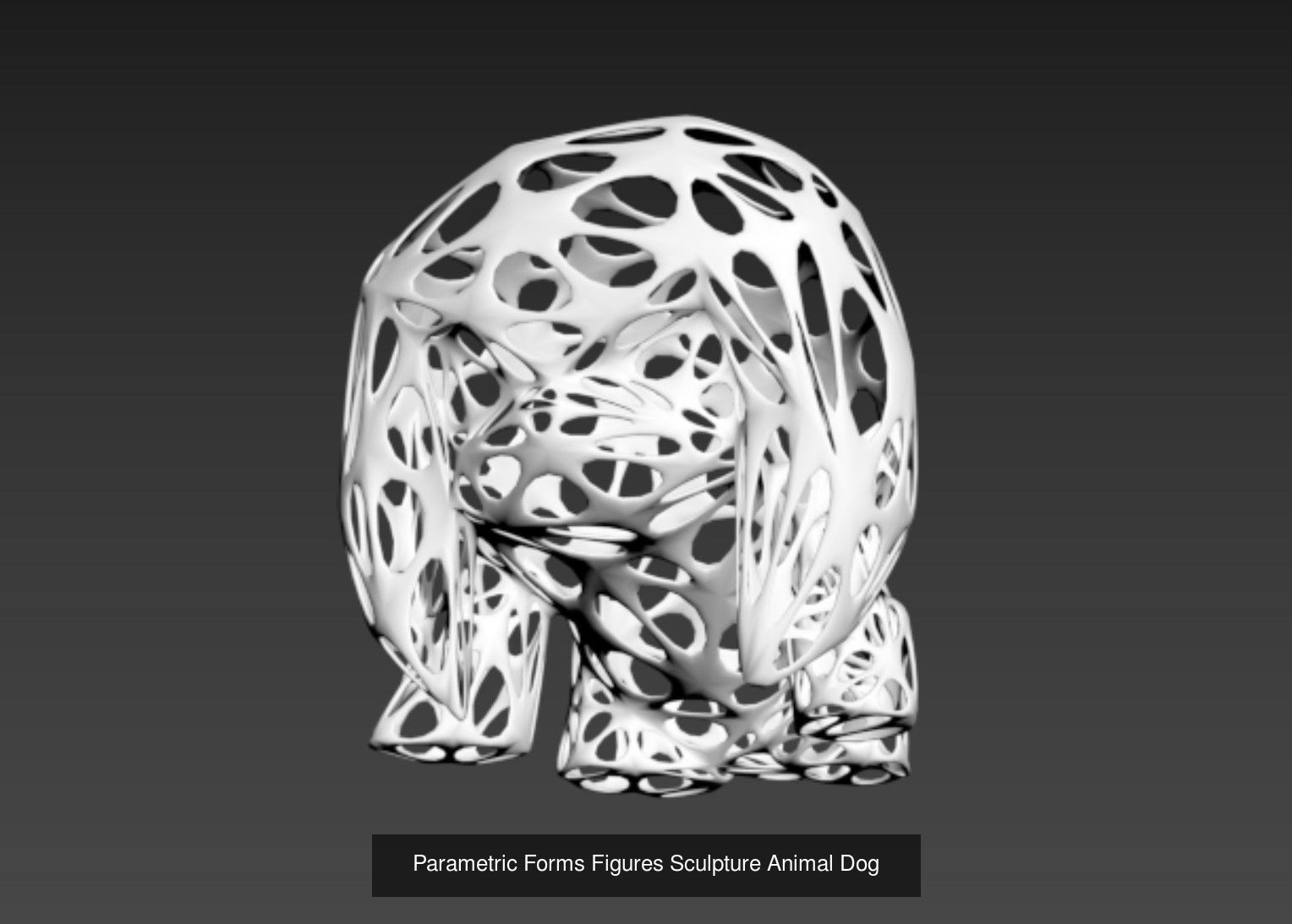 Parametric Forms Figures Sculptures Animals 3D Model Collection 3D printable | CGTrader