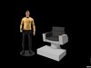 Star Trek TOS Captain Chair for action figures 3D model 3D printable ...
