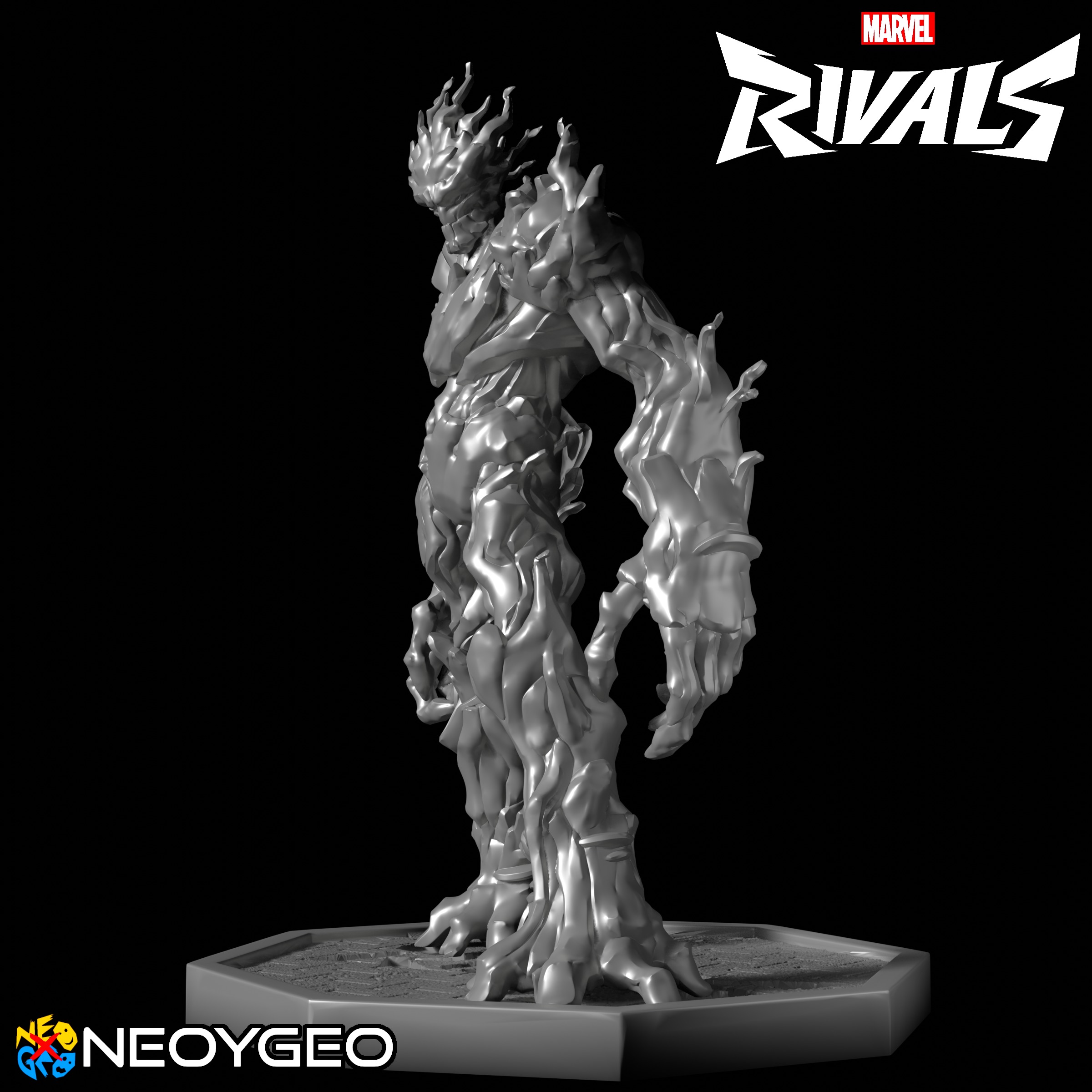 GROOT - MARVEL RIVALS 3D model 3D printable | CGTrader