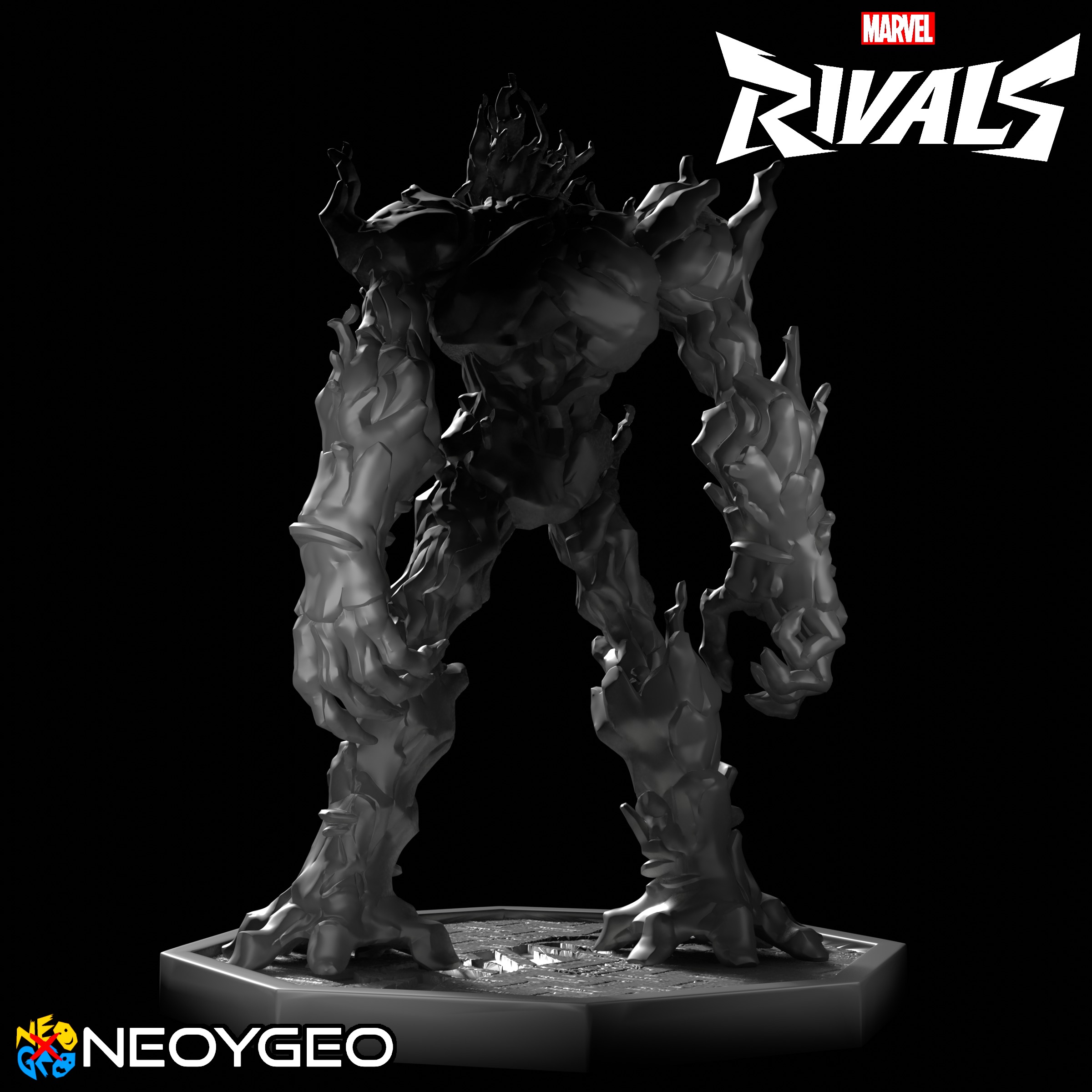 GROOT - MARVEL RIVALS 3D model 3D printable | CGTrader