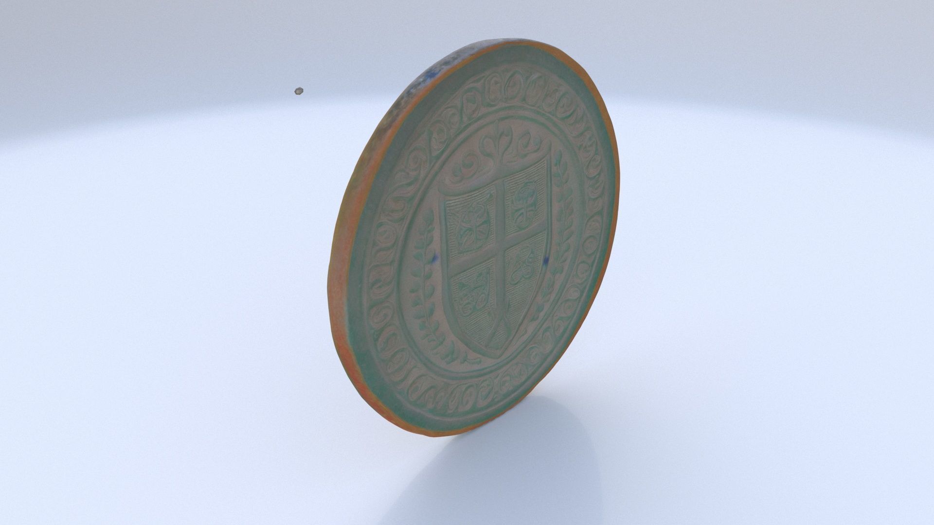 Abbey Seal Stamp 3D model | CGTrader