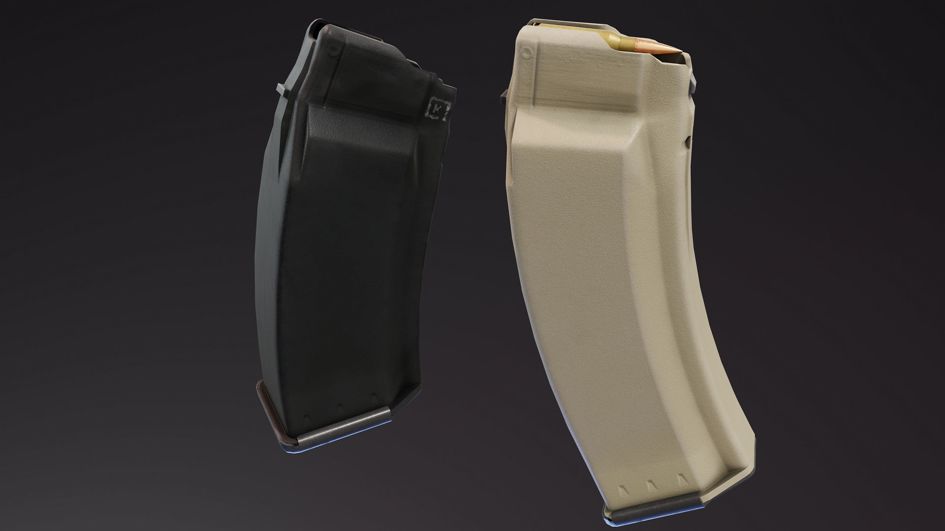 3D model 6L31 AK Magazine VR / AR / low-poly | CGTrader