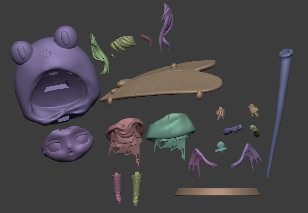 Froot from Vshojo Figure free 3D model 3D printable | CGTrader