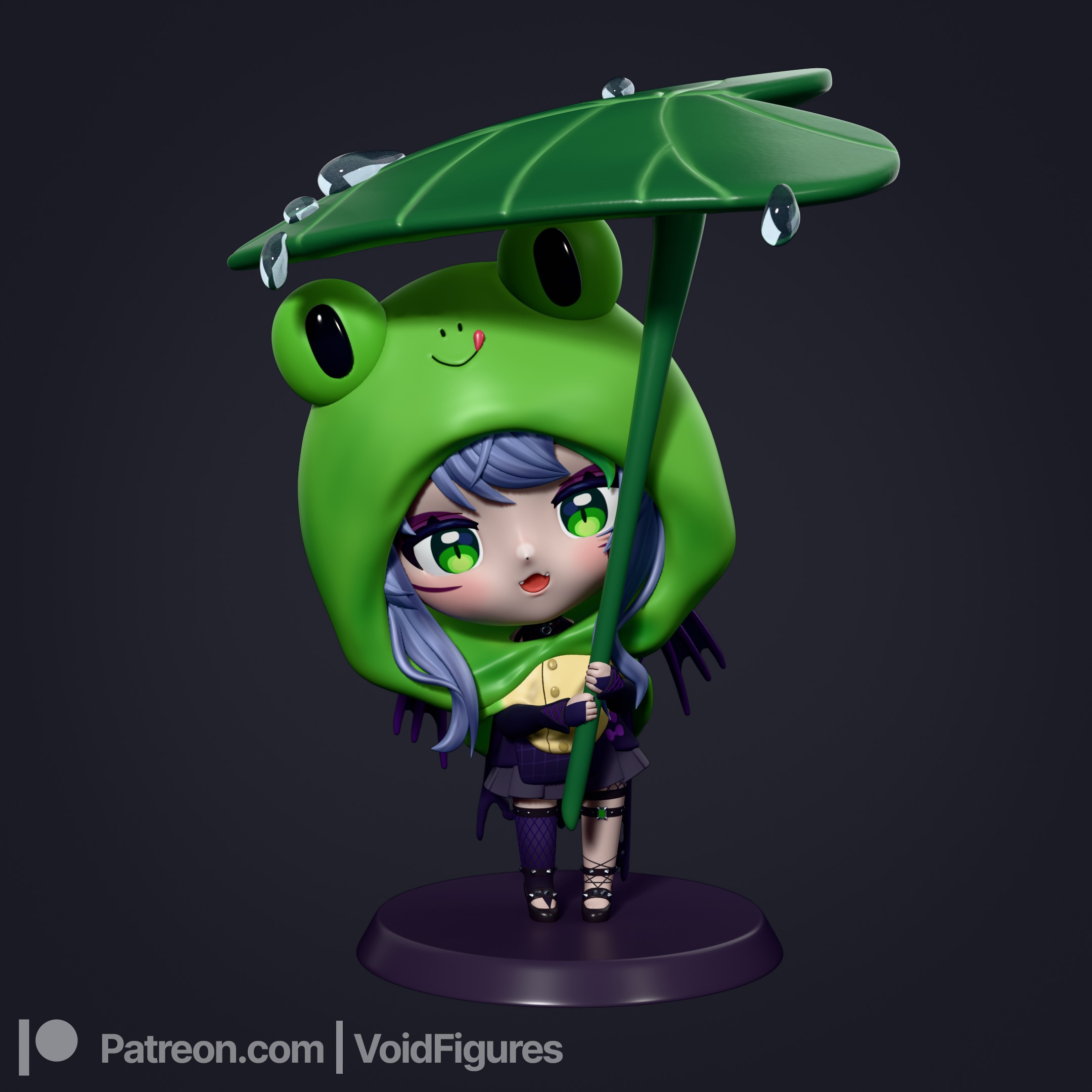 Froot from Vshojo Figure free 3D model 3D printable | CGTrader