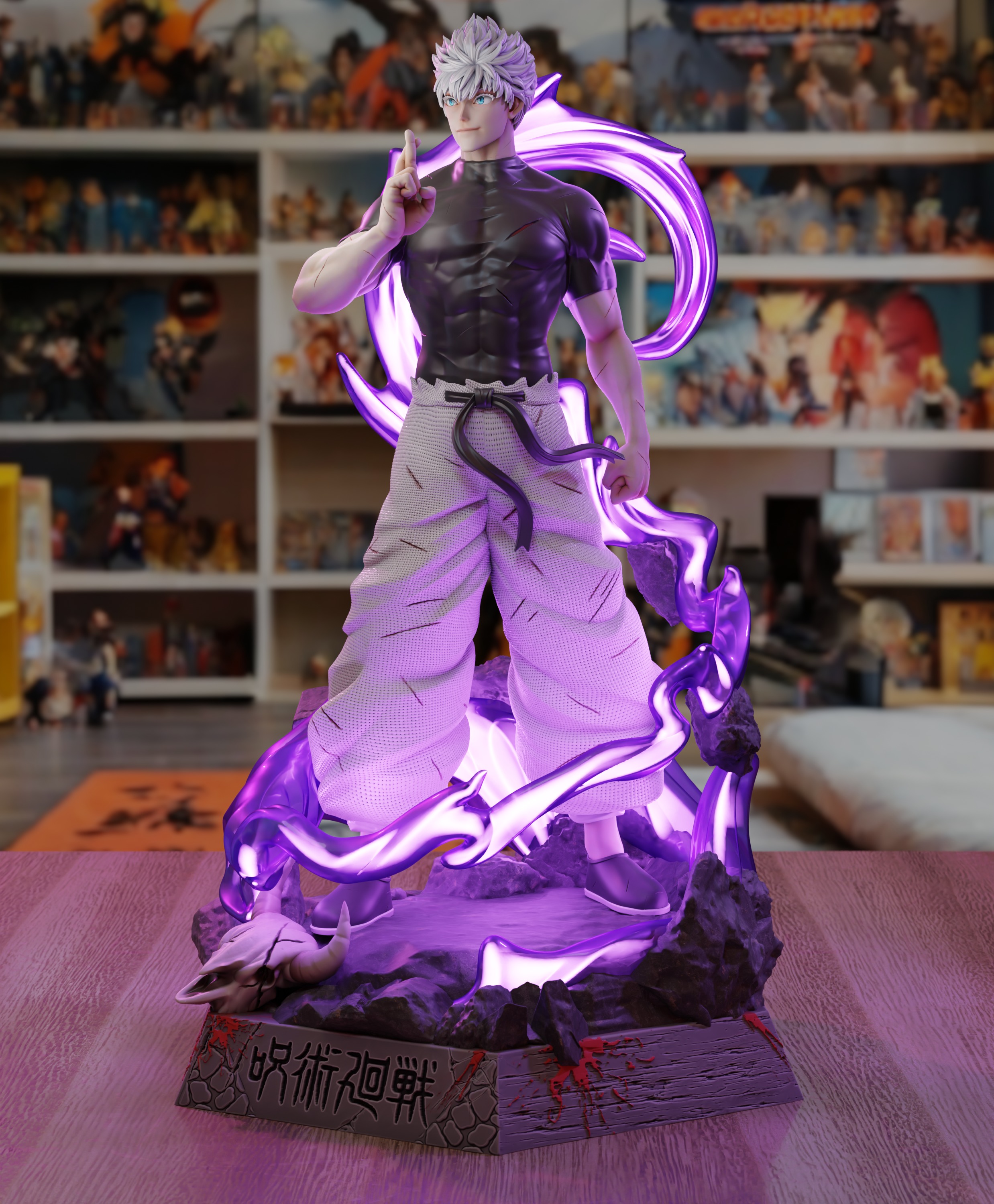 Satoru Gojo - Jujutsu Kaisen 3D model 3D printable | CGTrader