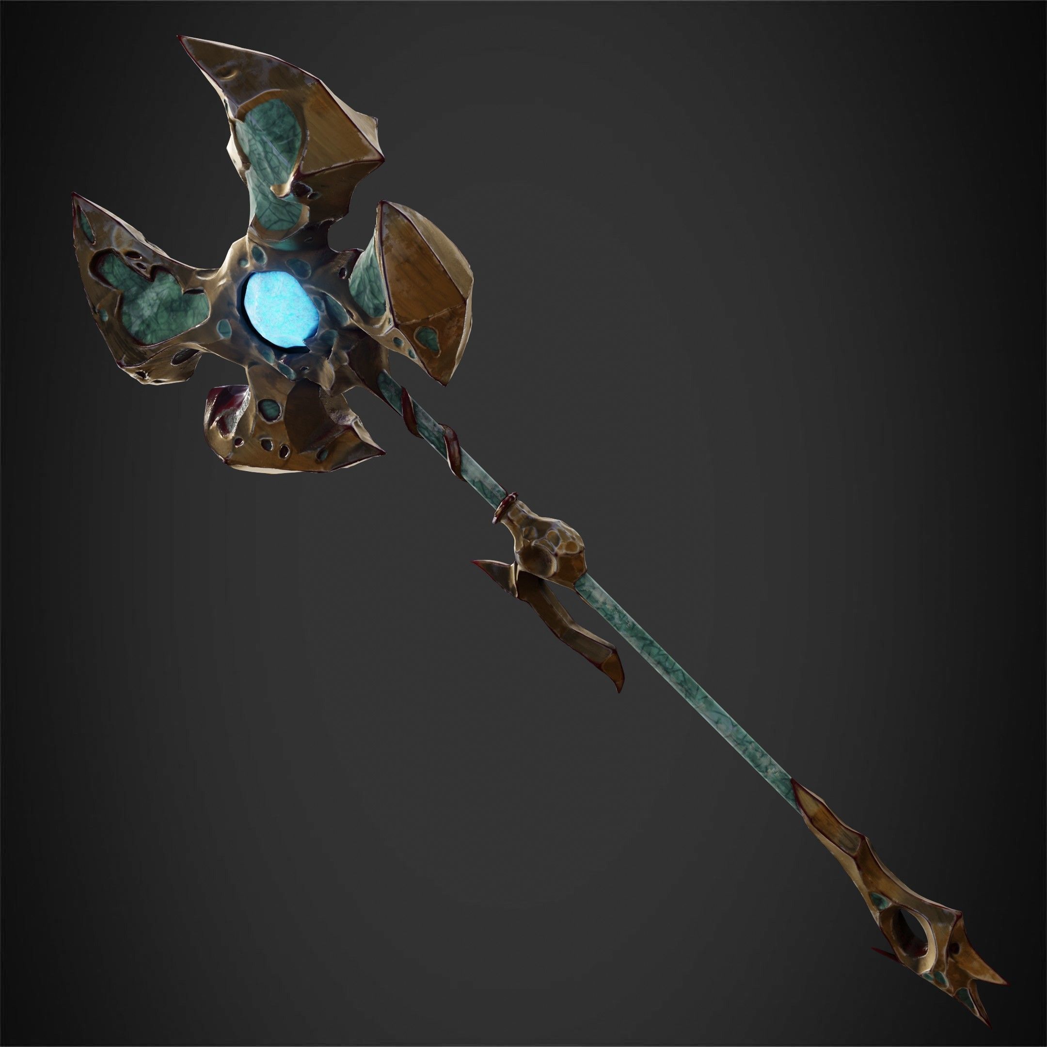 Arcane S2 Jayce Corrupted Hammer for Cosplay 3D model 3D printable ...