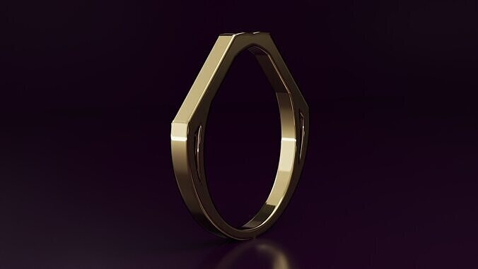 free form ring N10 free 3D model 3D printable | CGTrader