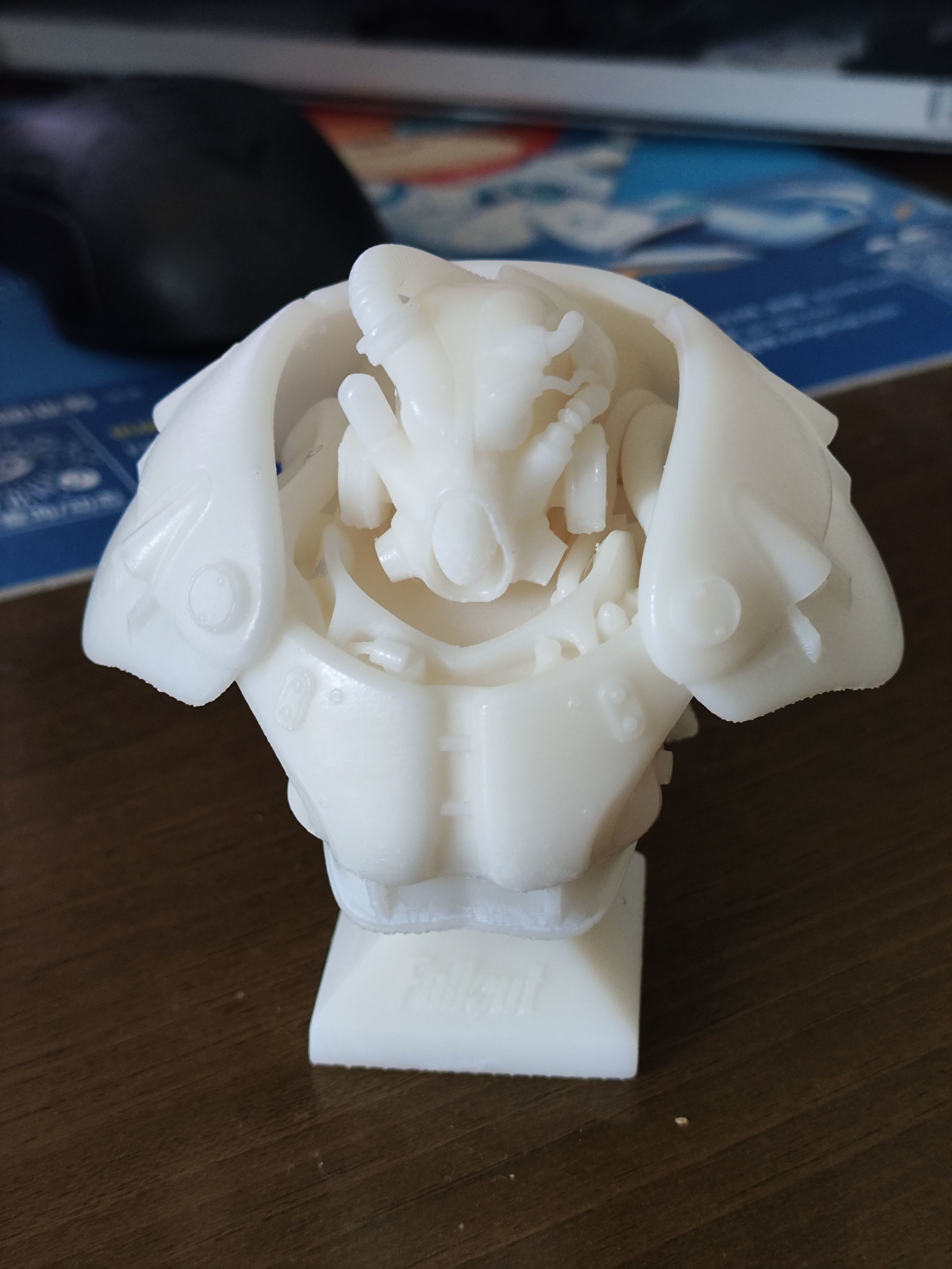 Fallout X-01 power armor-Fanart Bust free 3D model 3D printable | CGTrader