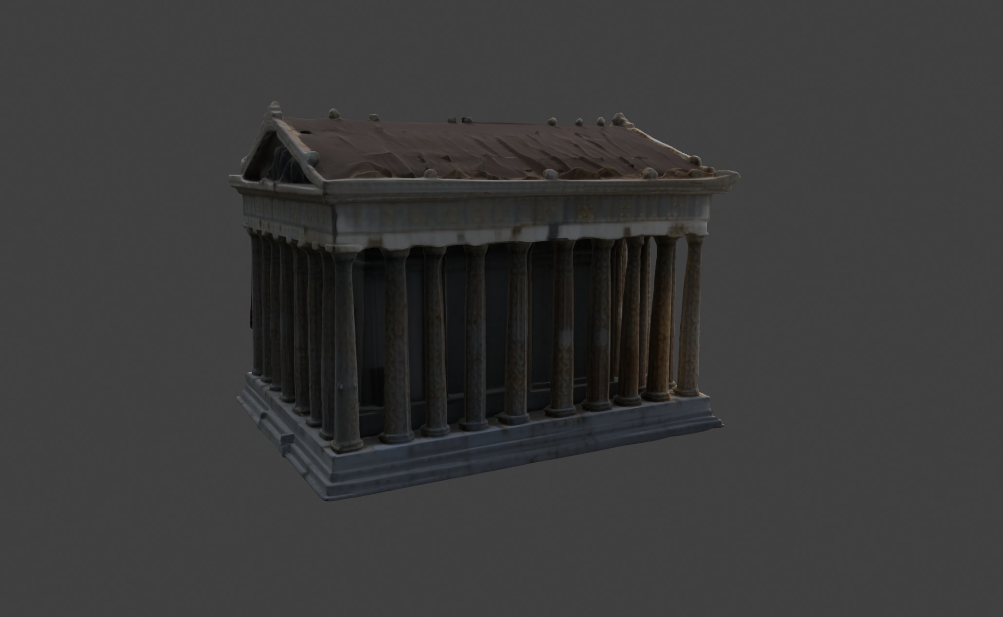 Classical Greek Temple 3D Model 3D model | CGTrader