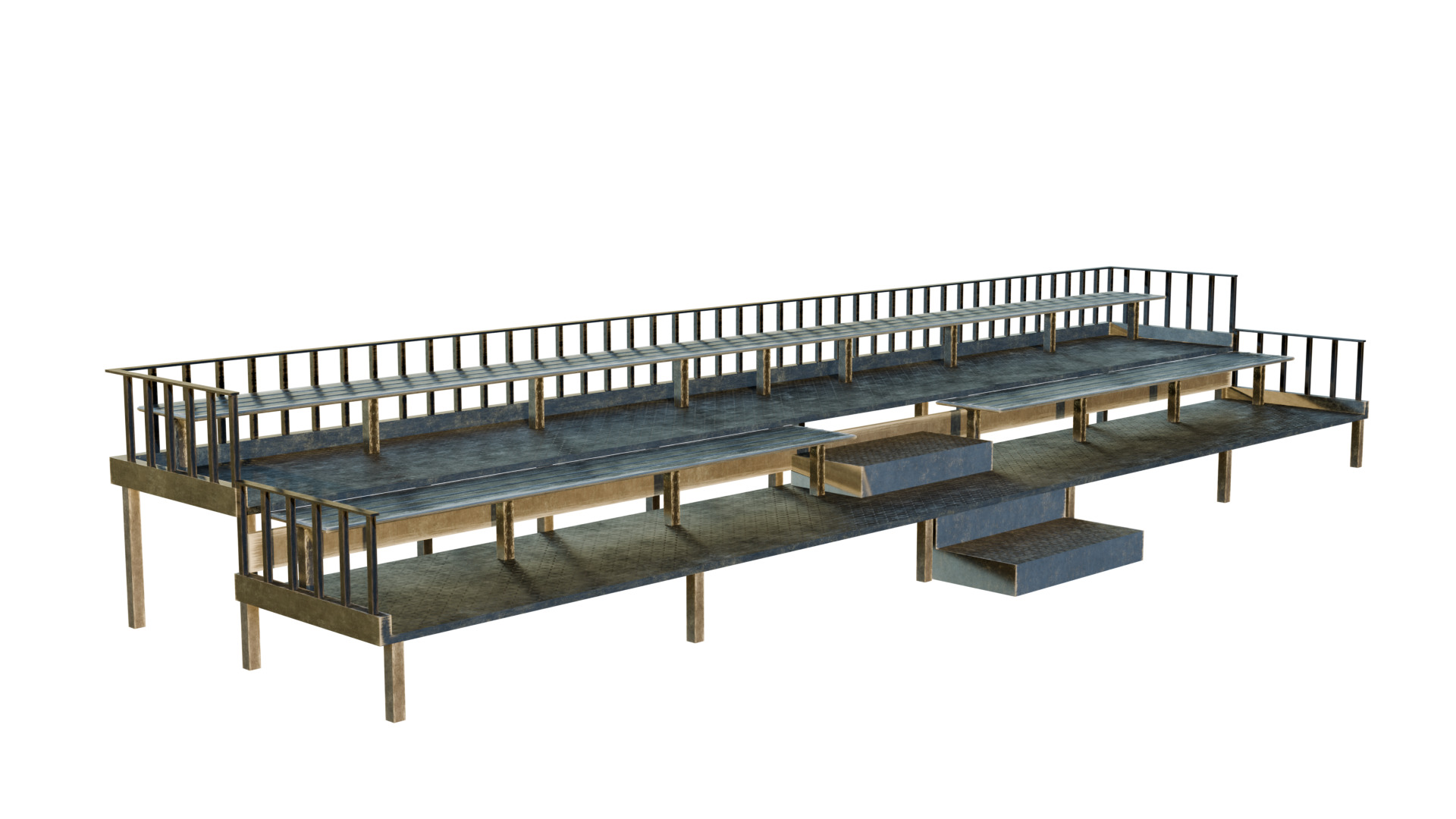 Portable Seating Stand for Sports 3D model | CGTrader