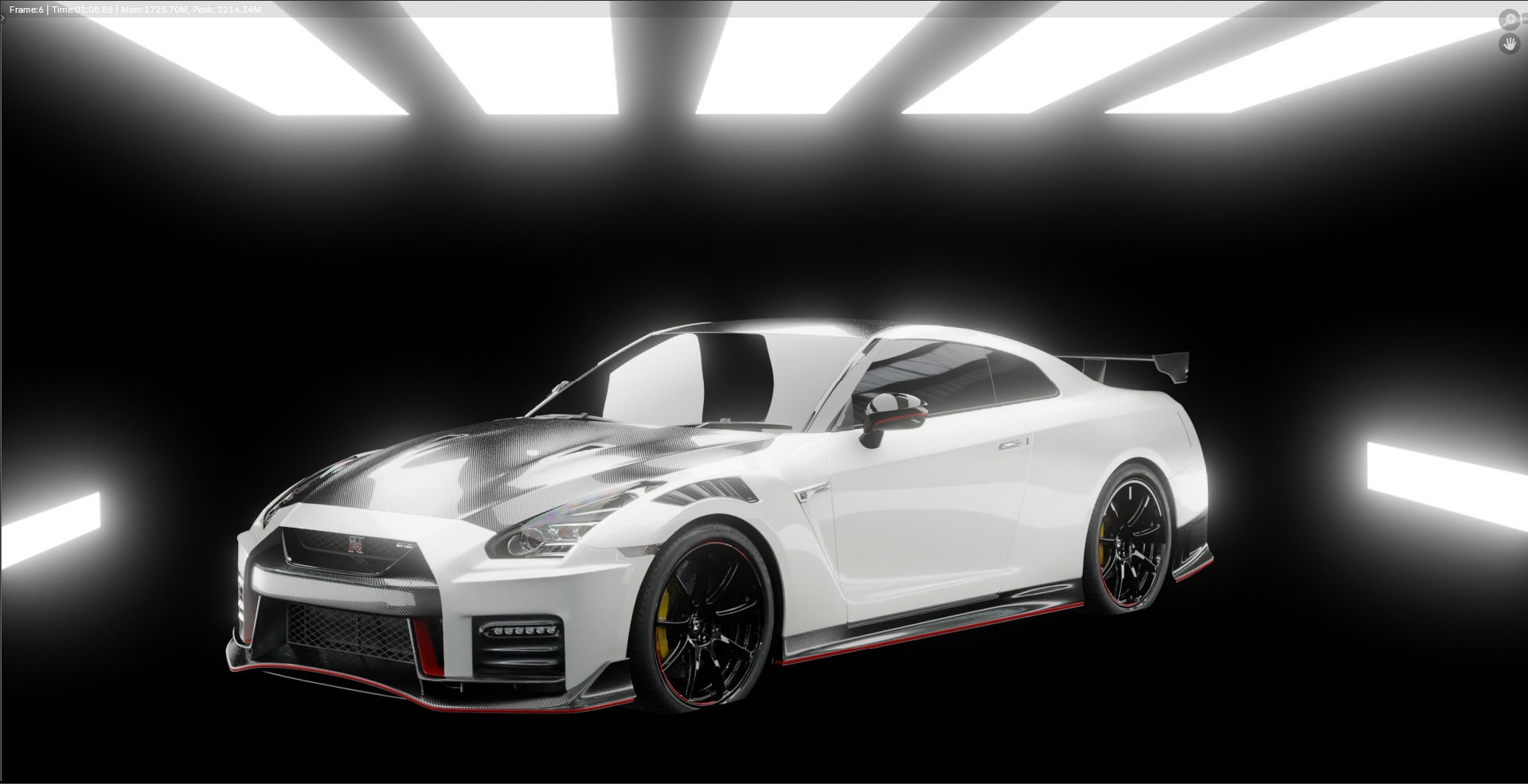 Nissan GTR Model free 3D model | CGTrader