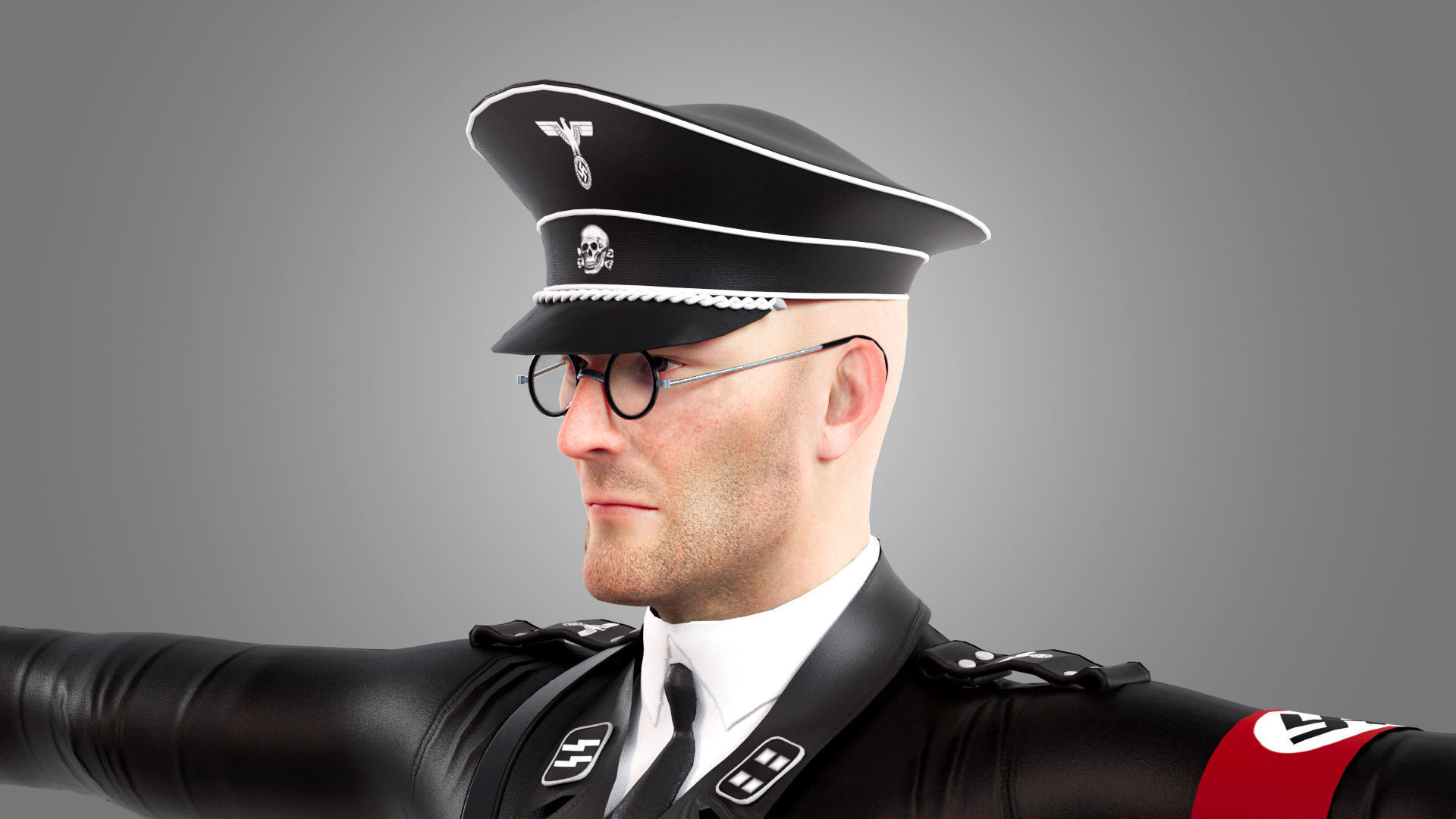 3D model Nazi Rigged VR / AR / low-poly | CGTrader