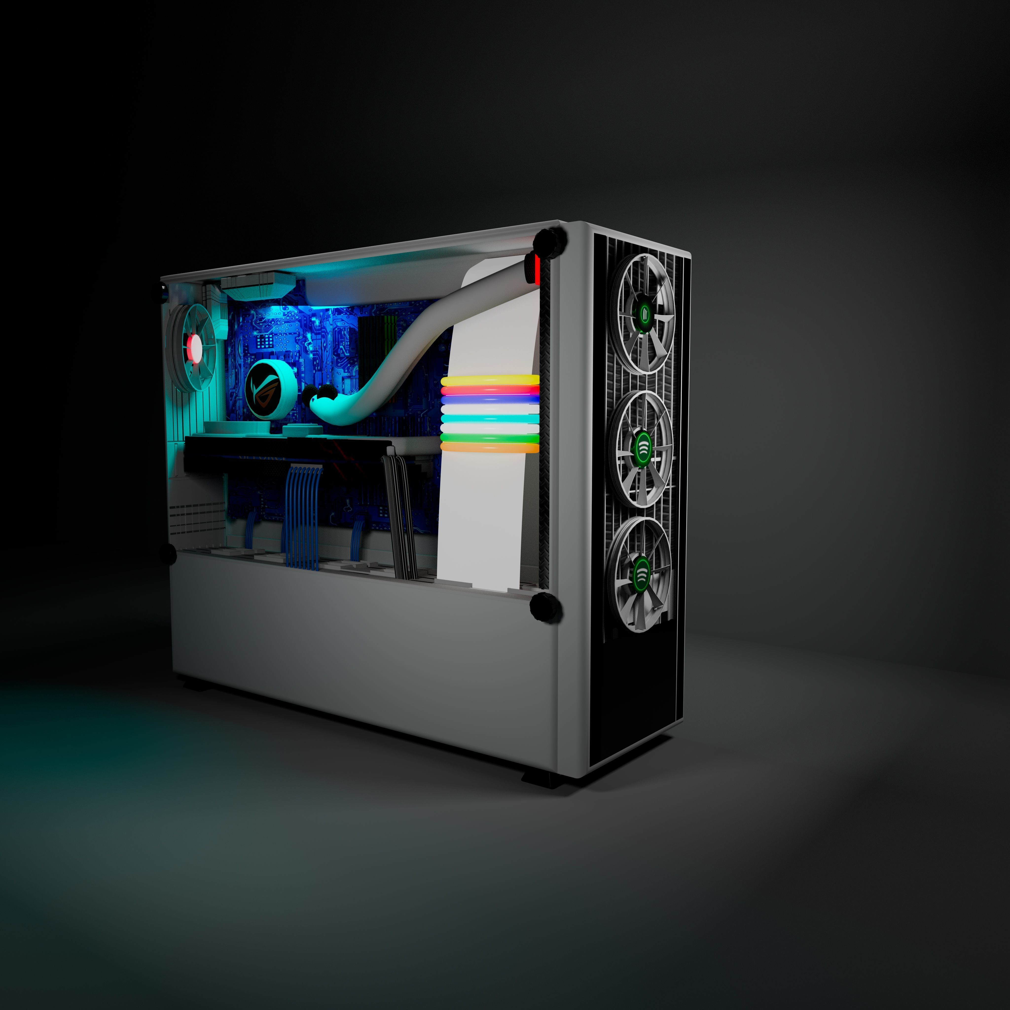 Gaming PC Desktop 3D Model free 3D model | CGTrader