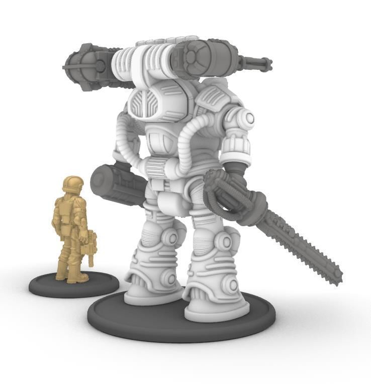 28mm Ordnance Repair Utility System Suit - ORUS Suit 3D model 3D ...
