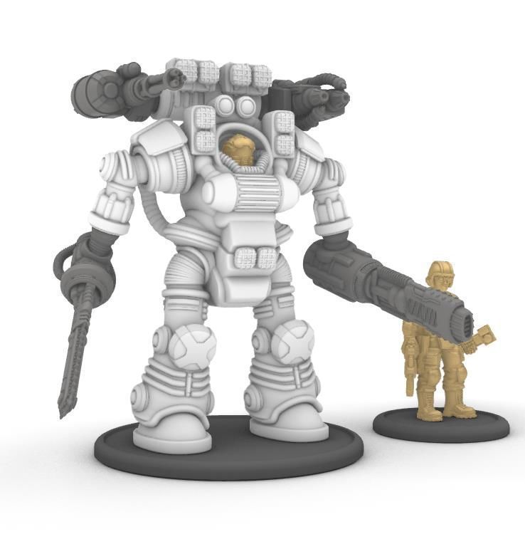 28mm Ordnance Repair Utility System Suit - ORUS Suit 3D model 3D ...