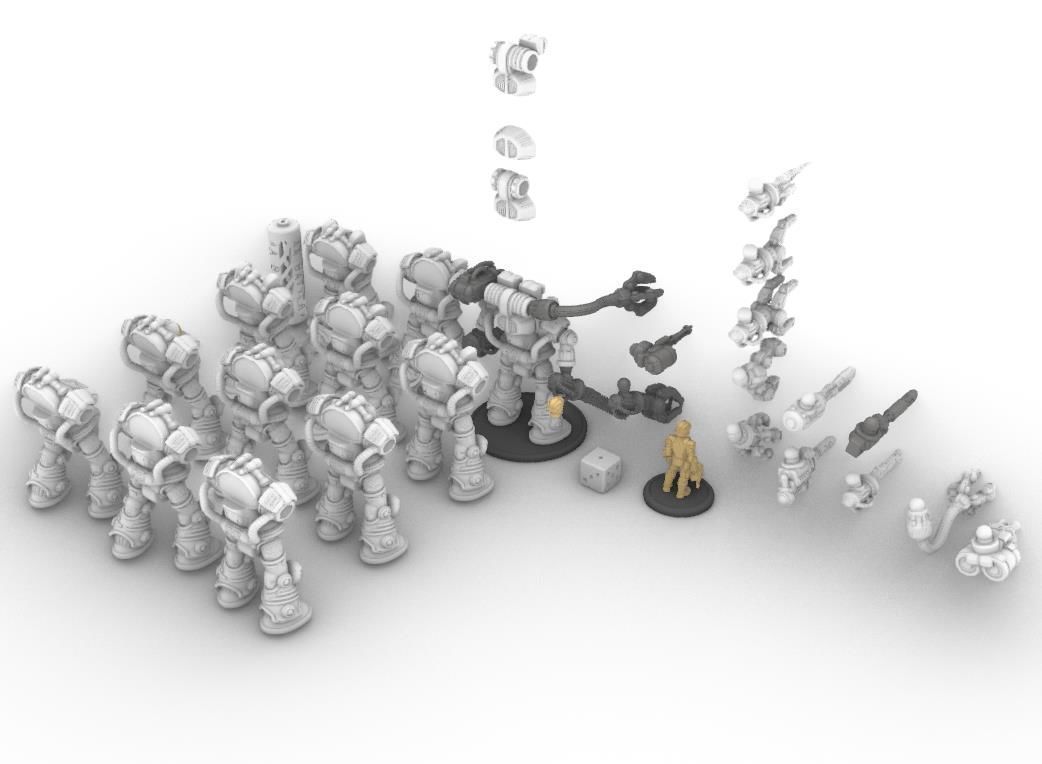 28mm Ordnance Repair Utility System Suit - ORUS Suit 3D model 3D ...