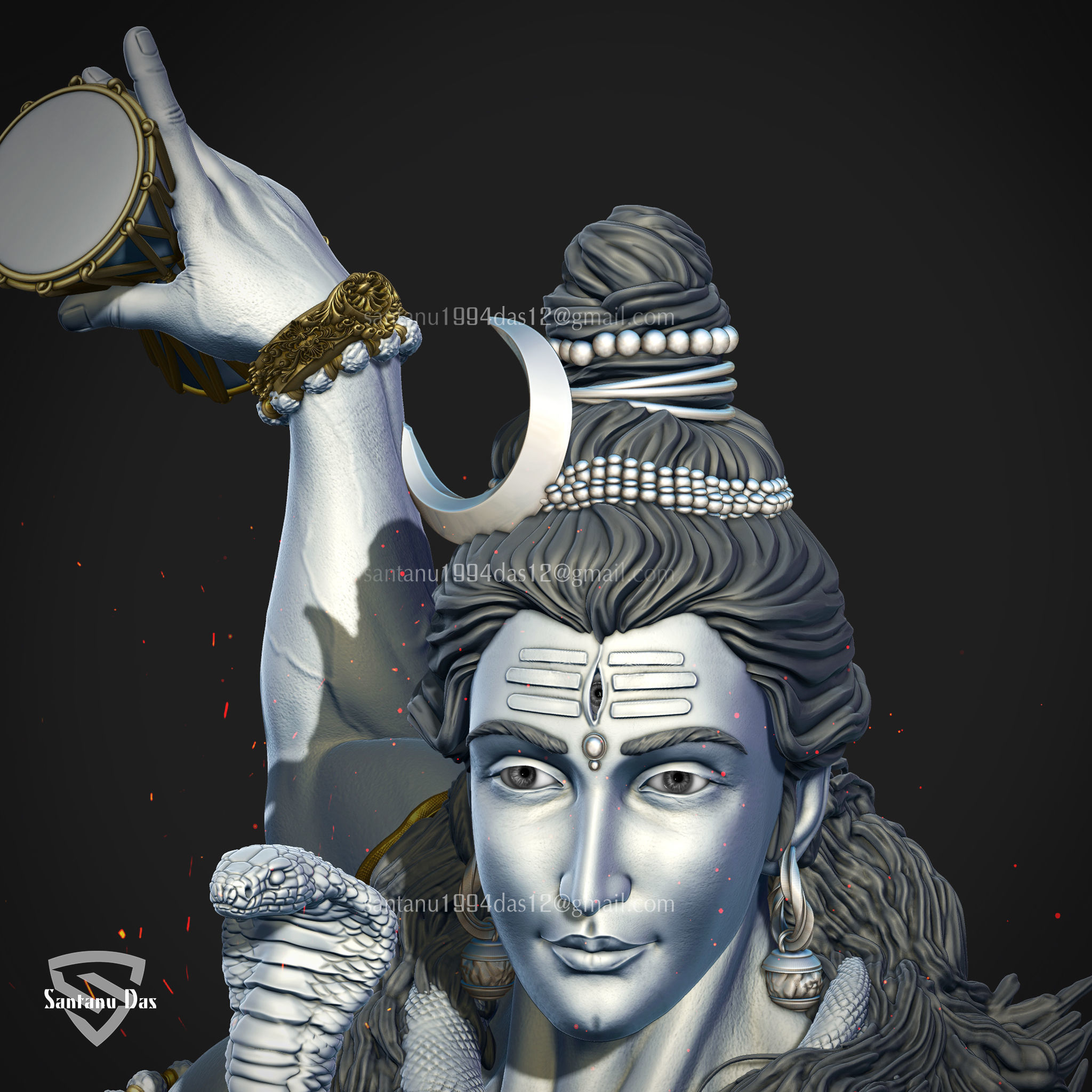 Nataraj Shiv ji High Quality 3d Print STL 3D model 3D printable | CGTrader