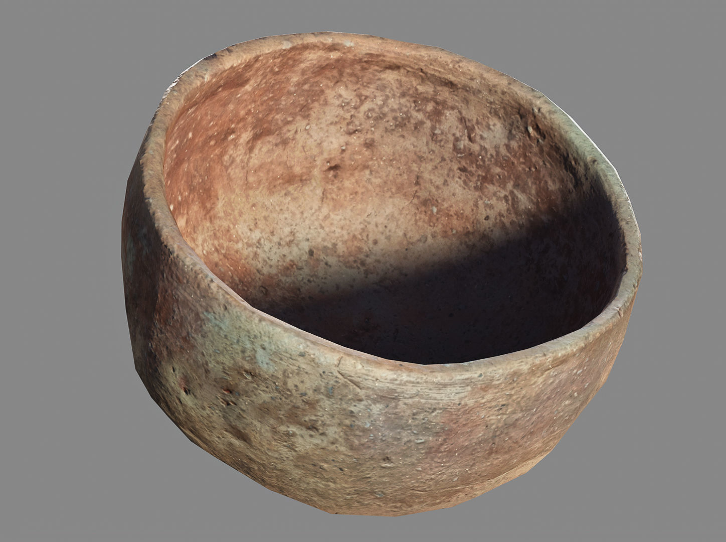 3D model Ancient clay bowl VR / AR / low-poly | CGTrader