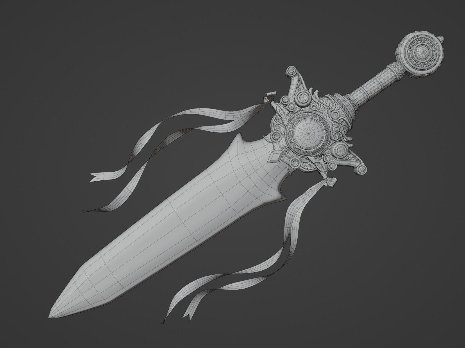 Girly Aether Sword free 3D model | CGTrader