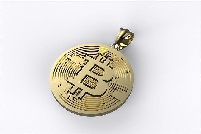 Bitcoin Pendant 3D Printable Jewelry Model 3D model 3D printable | CGTrader