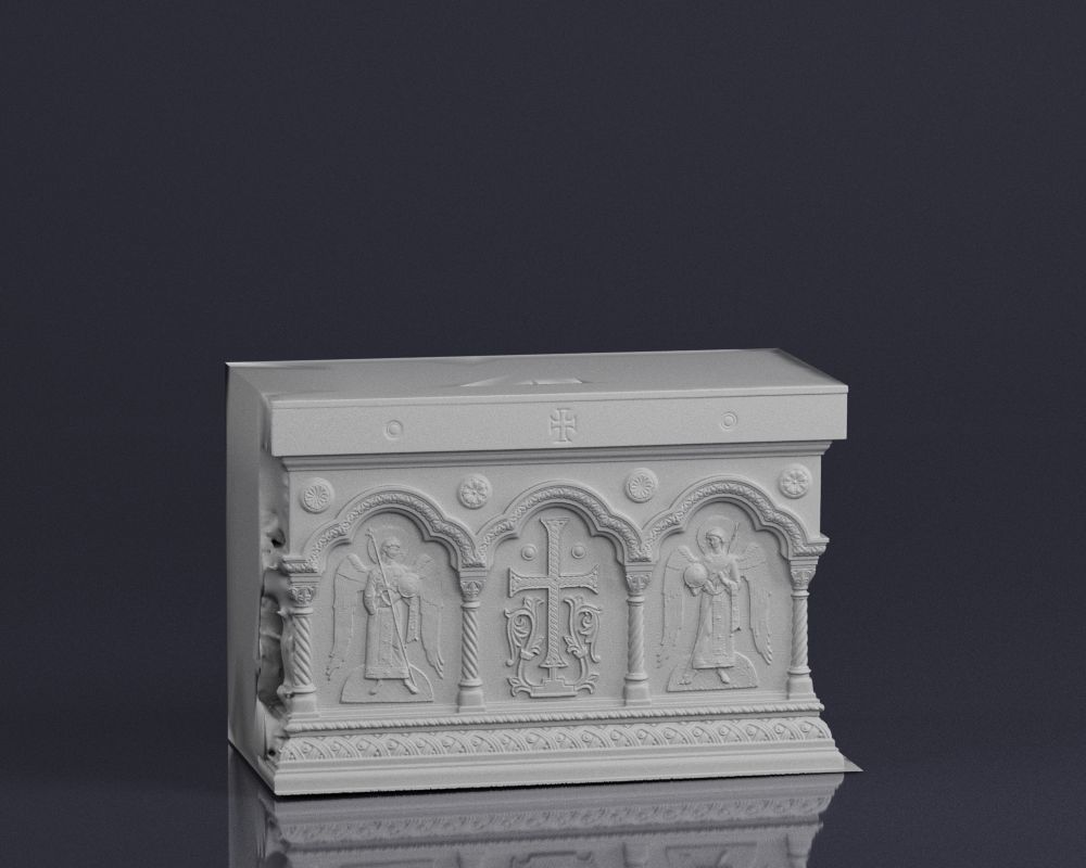 001576 raw 3d scan of a church altar free 3D model | CGTrader